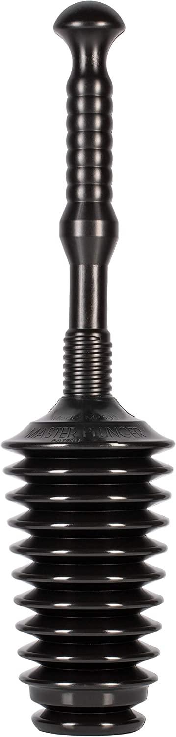Master Plunger MP500-3TB Heavy Duty Toilet Plunger Kit with Tall Bucket ...
