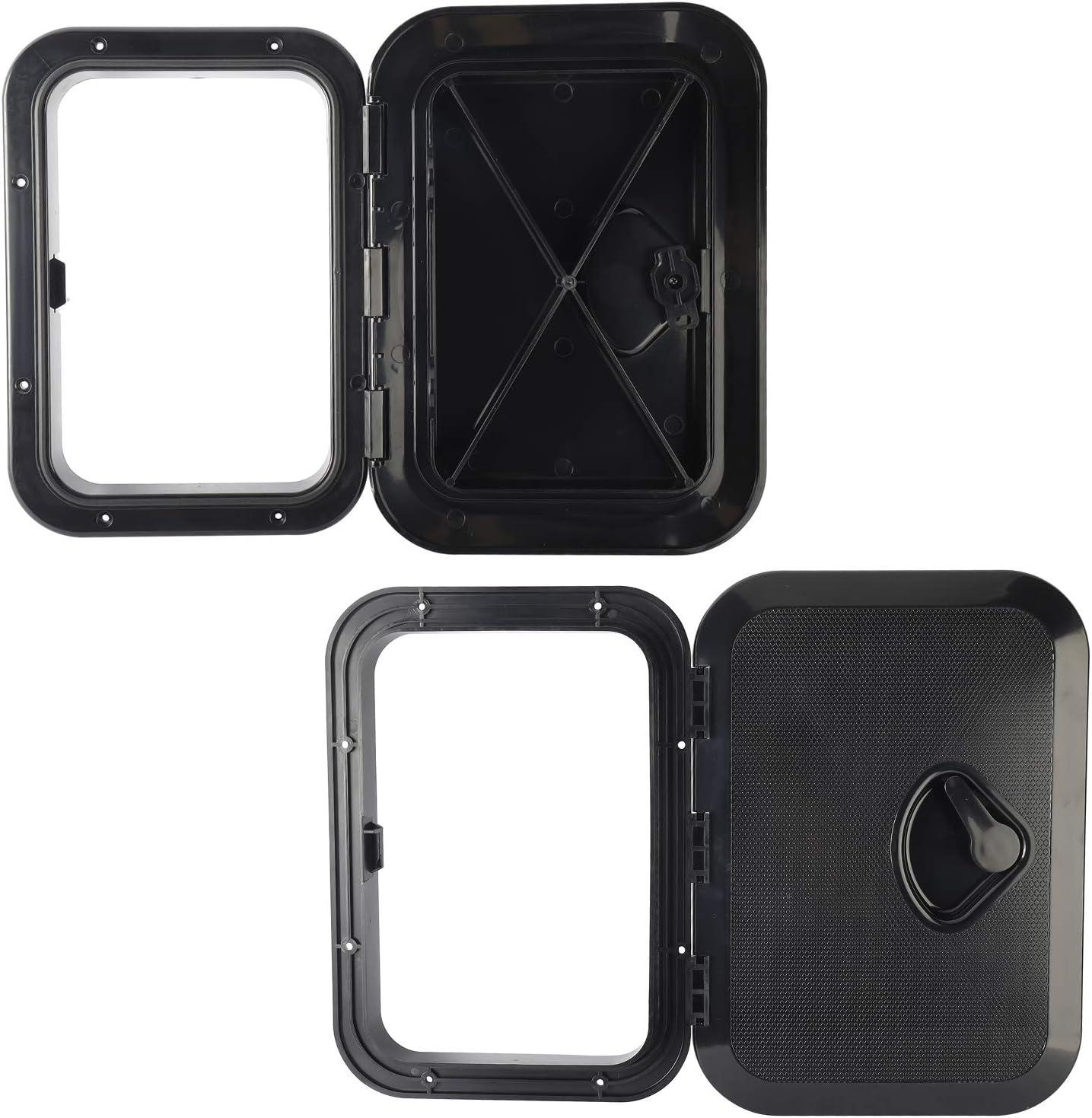 YaeMarine Marine Access Hatch 10-5/8 x14-3/4 Black | Buy Now with ...
