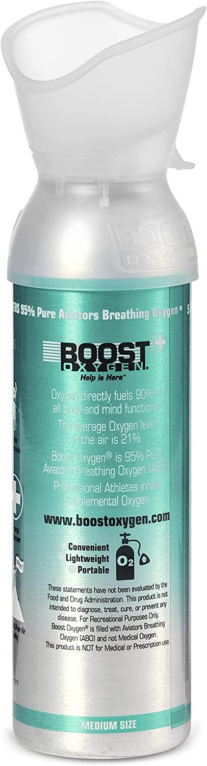 Boost Oxygen 5-Liter Natural Canister 3-Pack for High Altitudes ...