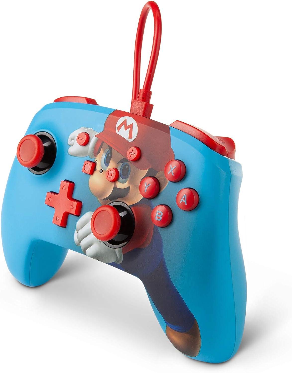 PowerA Enhanced Wired Controller for Nintendo Switch - Mario Punch ...