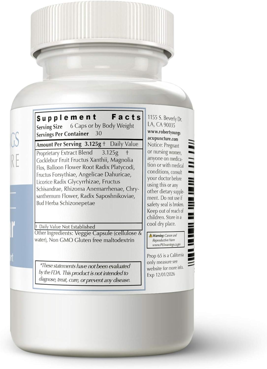 SinuClear 180 Capsules - Maximum Strength Nasal and Sinus Congestion ...