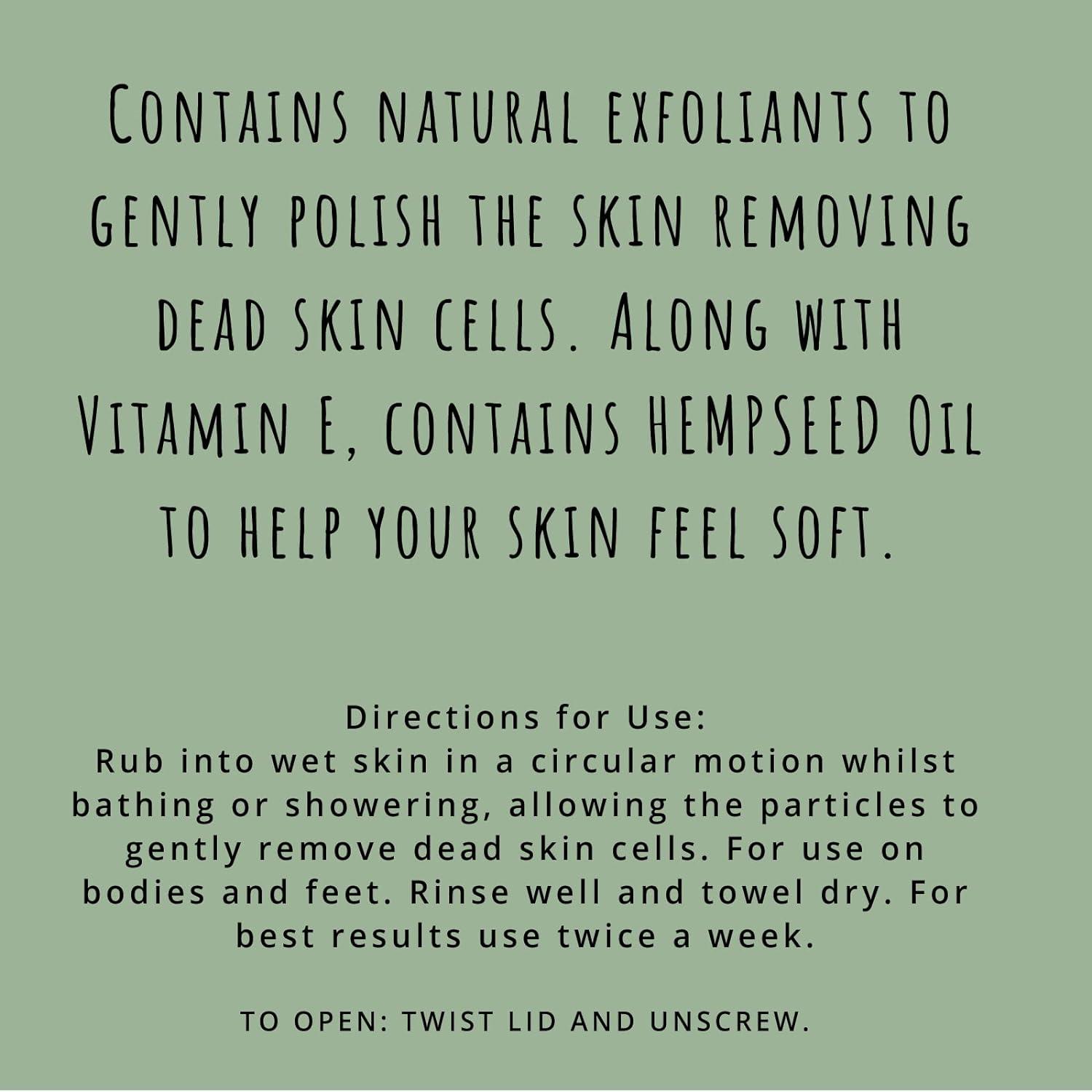 Elysium Spa Exfoliating Sea Salt Body Scrub with Hemp Seed Oil ...