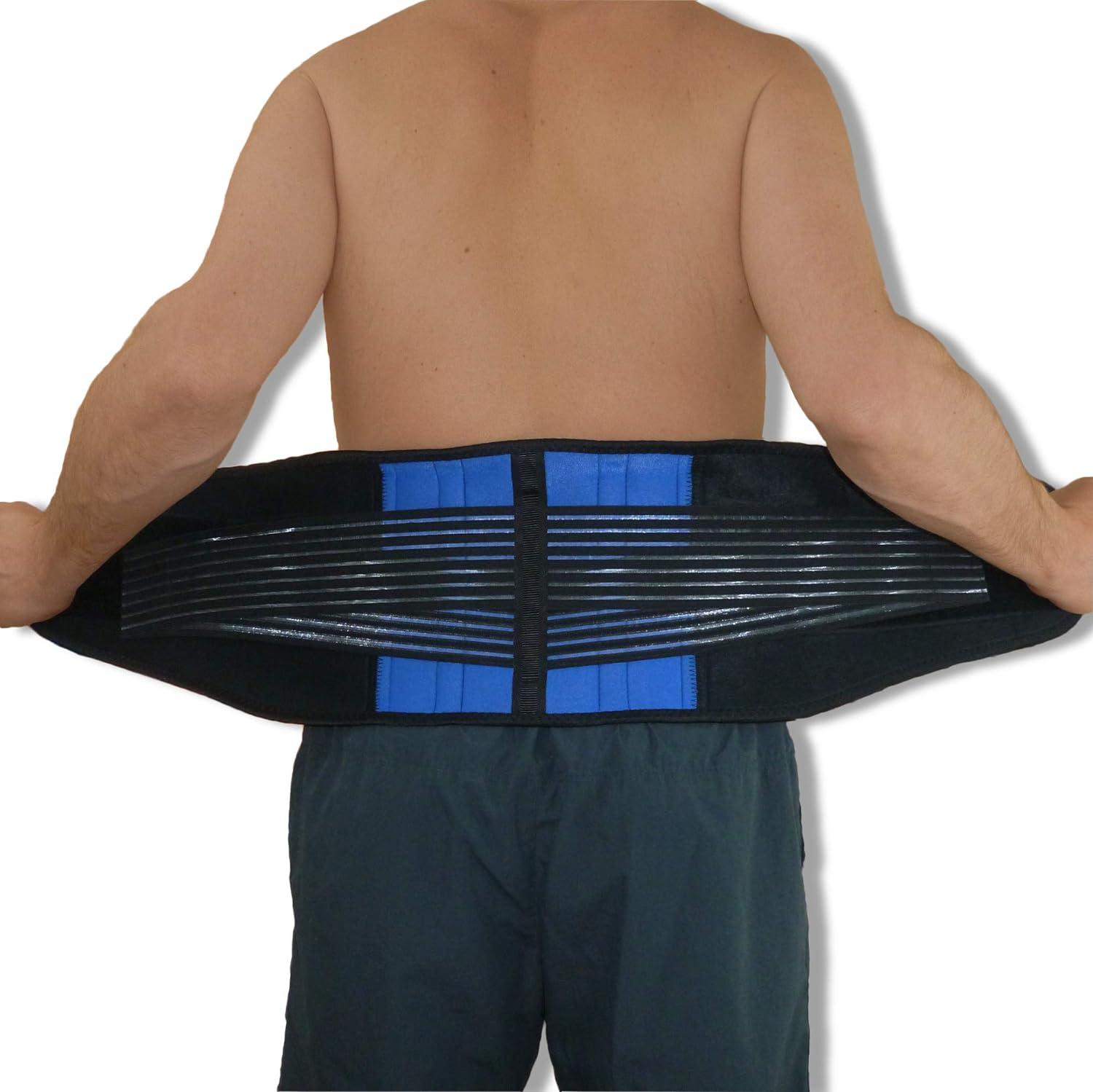NeoPhysio Neoprene Double Pull Lower Back Support Lumbar Brace S | Buy ...
