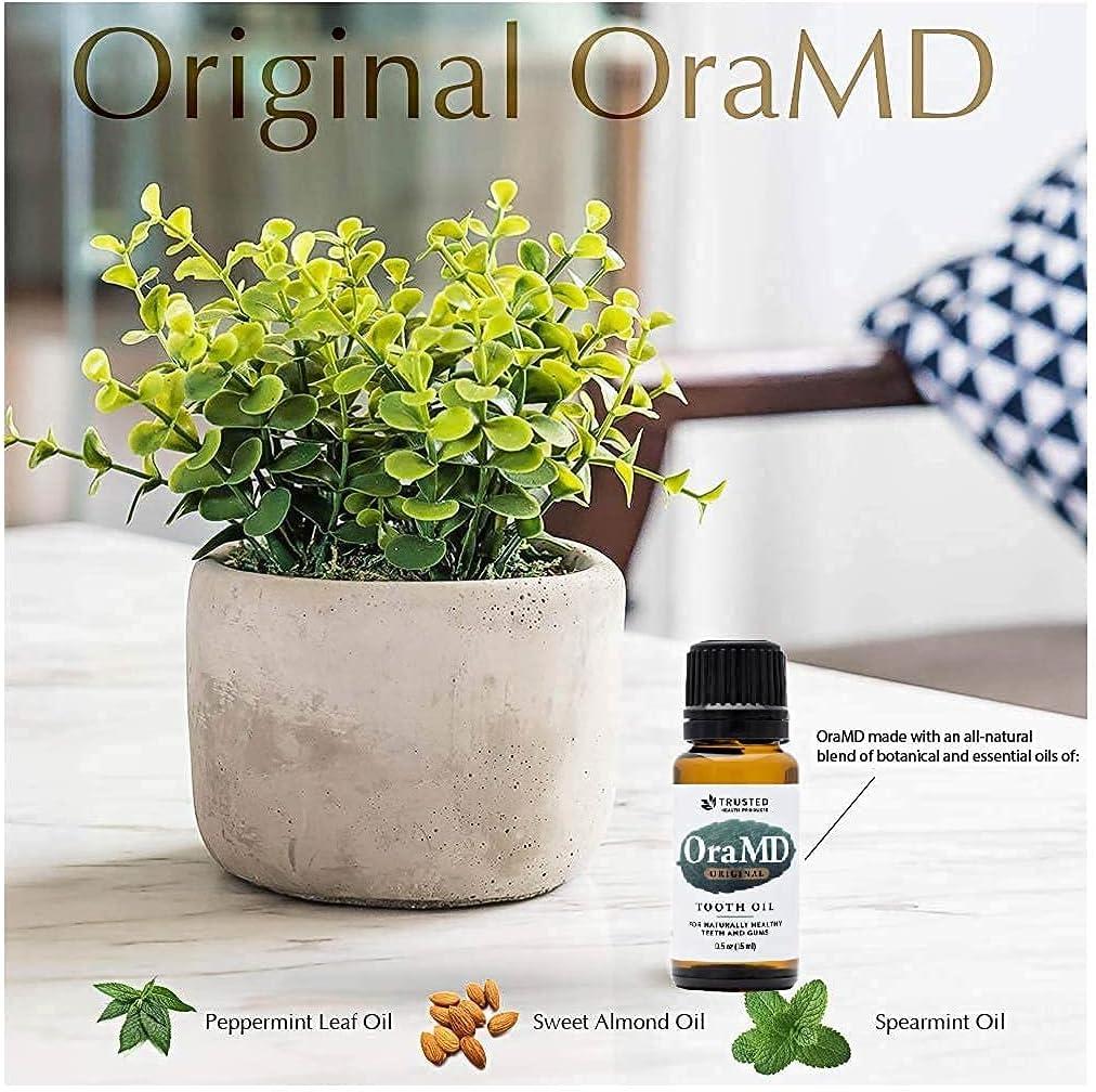 OraMD Original Tooth Oil (1) - Natural Oral Care Solution with ...