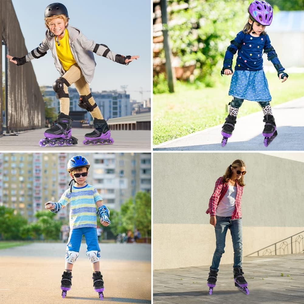 kids rollerblading