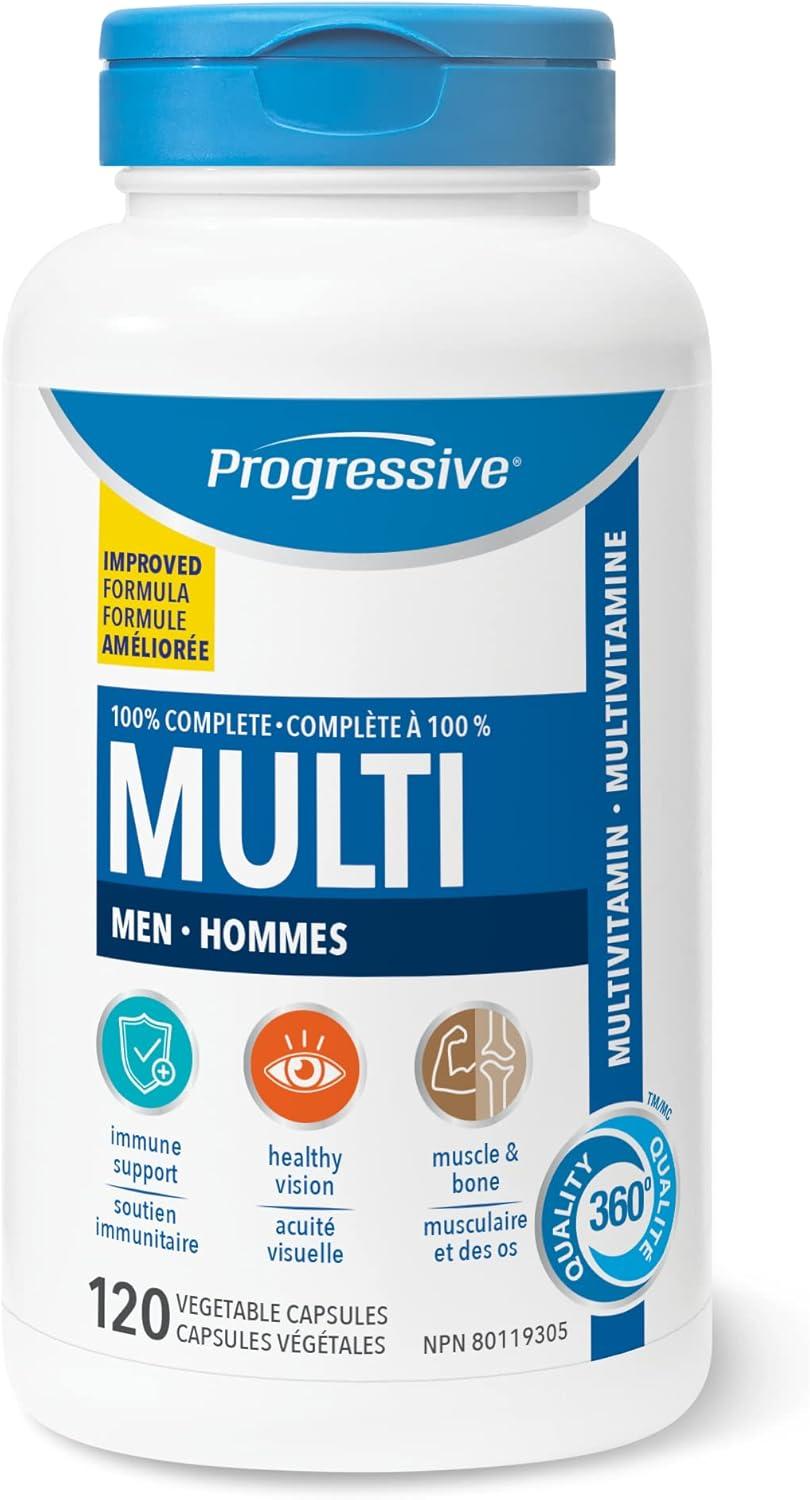 Progressive Adult Multivitamin for Women 120 Count With Maca ...