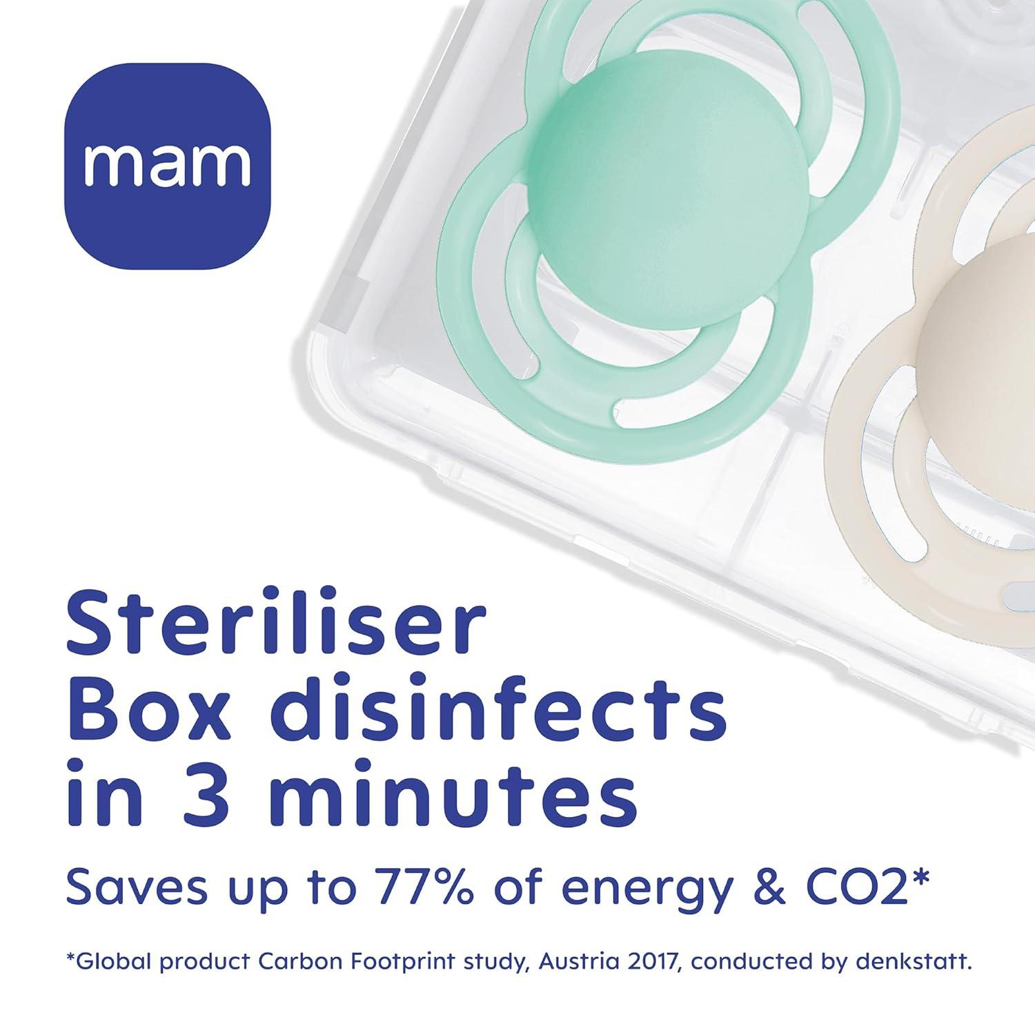 MAM Perfect Soothers 12+ Months | Thinner Softer Baby Pacifiers with ...