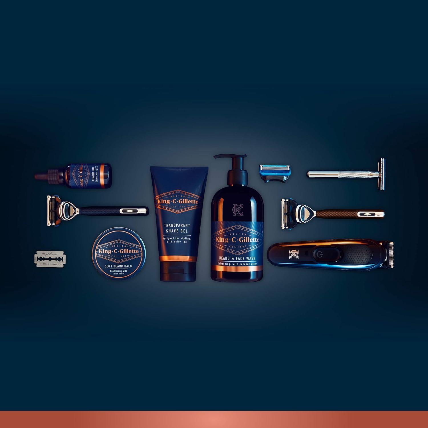 Gillette Men's Razor & Profiler with Precision Trimmer - Premium Handle ...