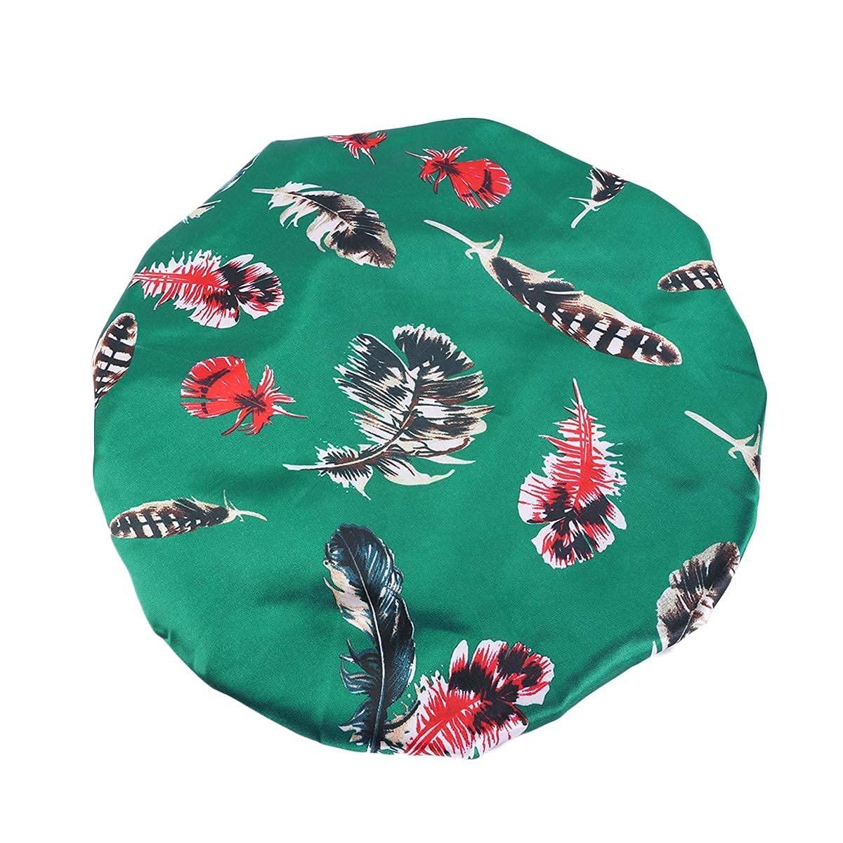 Satin Bonnet for Natural Hair - Reversible Green Silk Sleep Cap for ...