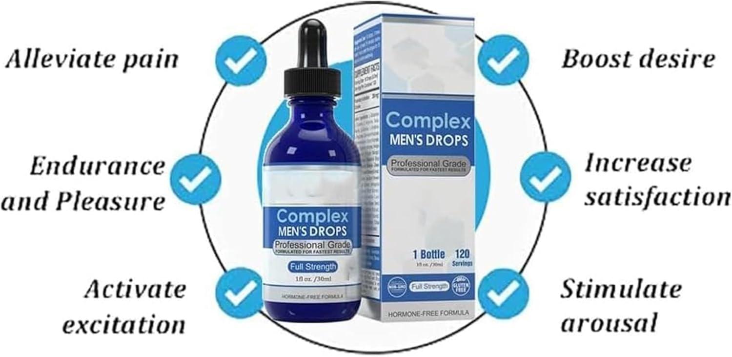 Buy NexusBio Labs Complex Men Drops - 2 Piece Set | International ...