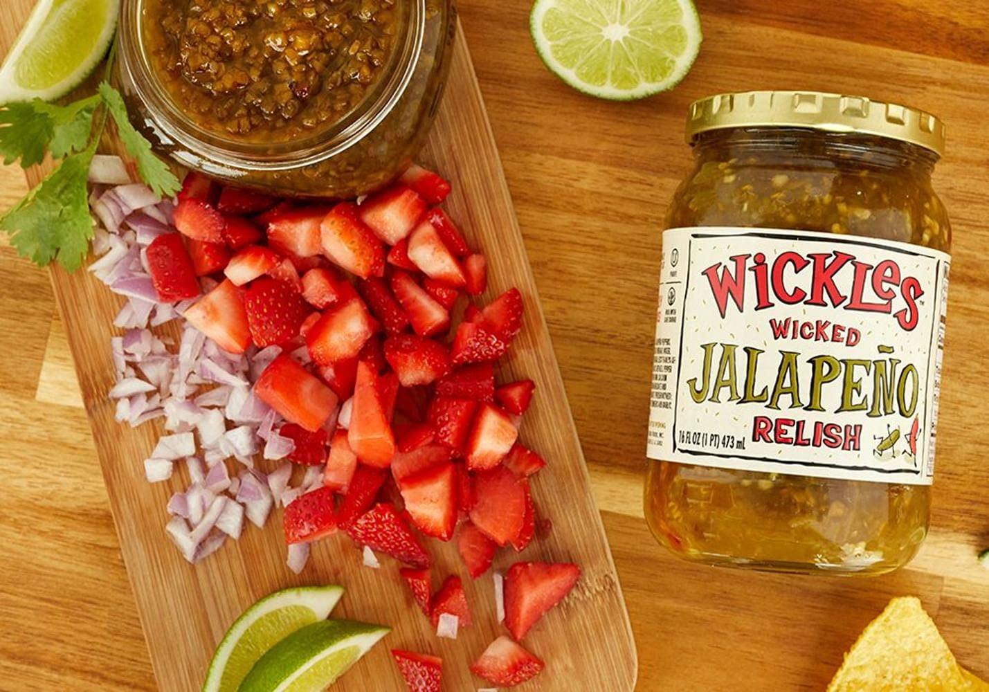 Wickles Wicked Jalapeno Relish - 16 Fl Oz (1 Pack) | Buy Now with ...