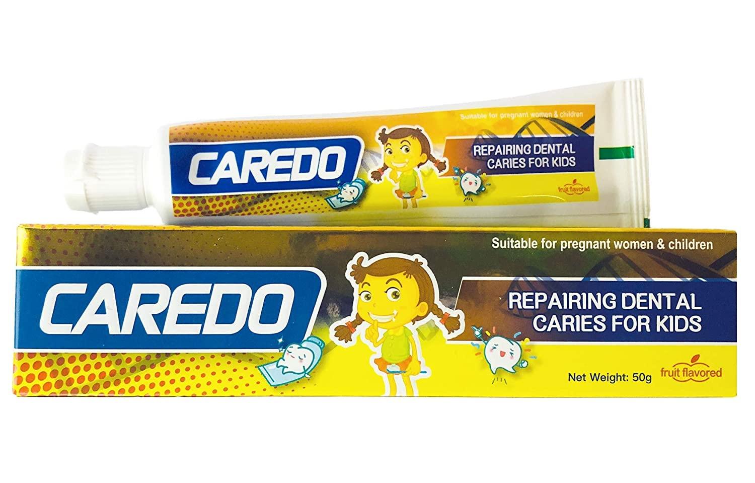 CAREDO Kids Hydroxyapatite Toothpaste - Enamel Repair, Cavity ...