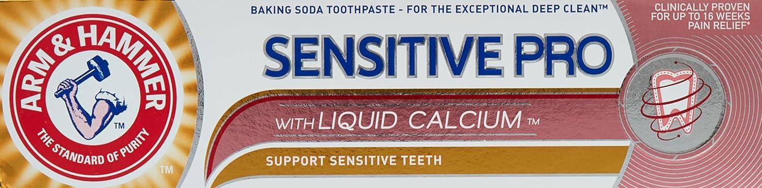 Arm & Hammer Sensitive Pro Daily Toothpaste 75ml - Gentle Dental Care ...