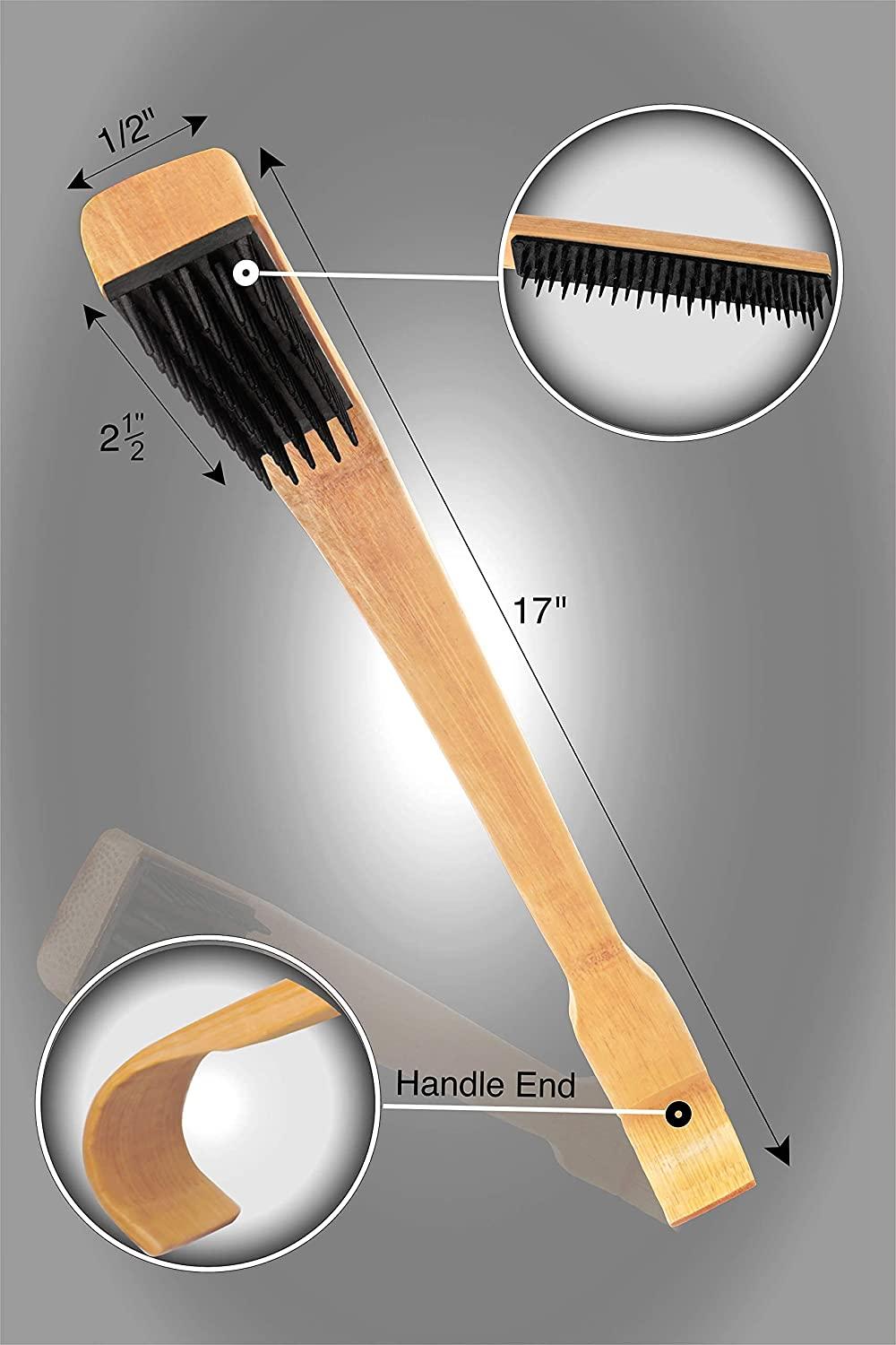 ITCHSTIX Bamboo Back Scratchers - Curved Aggressive Hand Tool for Men ...