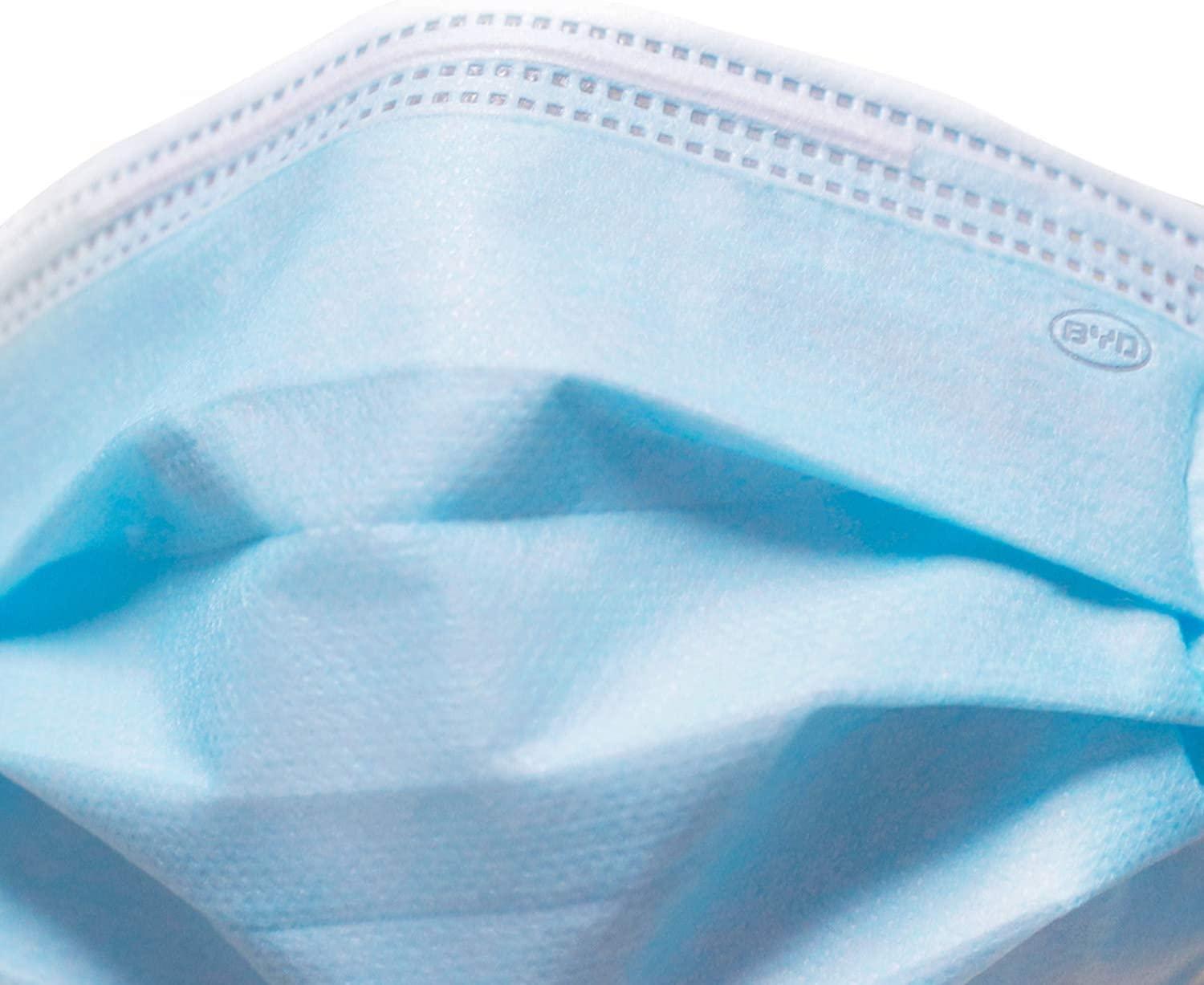 BYD CARE Disposable 3-Ply Mask ASTM Level 3 - Box of 50 | Daily ...