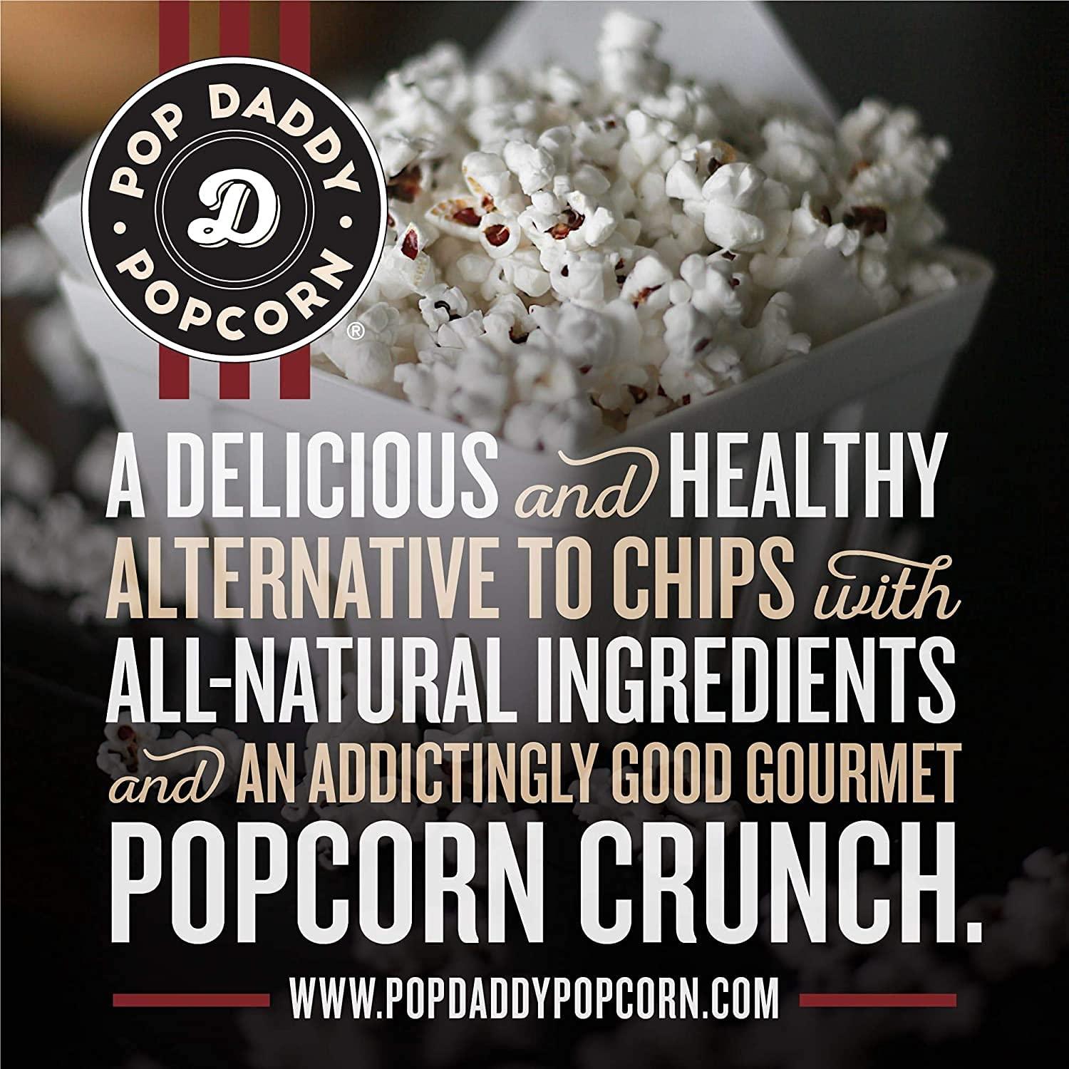 Dill Pickle Gourmet Pop Daddy Popcorn | Hand Seasoned Ruby Red Kernels ...