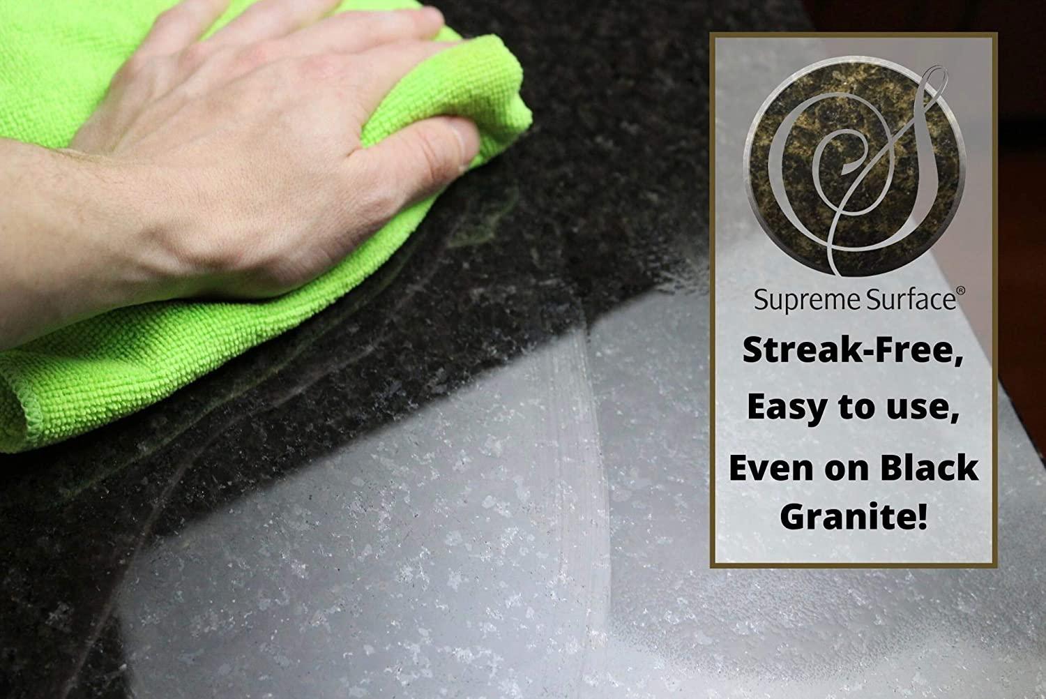 Supreme Surface Daily Stone Cleaner & Sealer Combo Kit - Granite ...