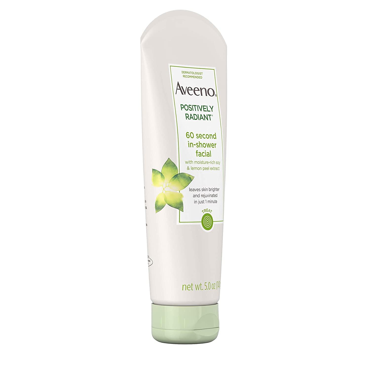 Aveeno Positively Radiant In-Shower Facial, 5 oz (2 Pack) | Buy Now ...