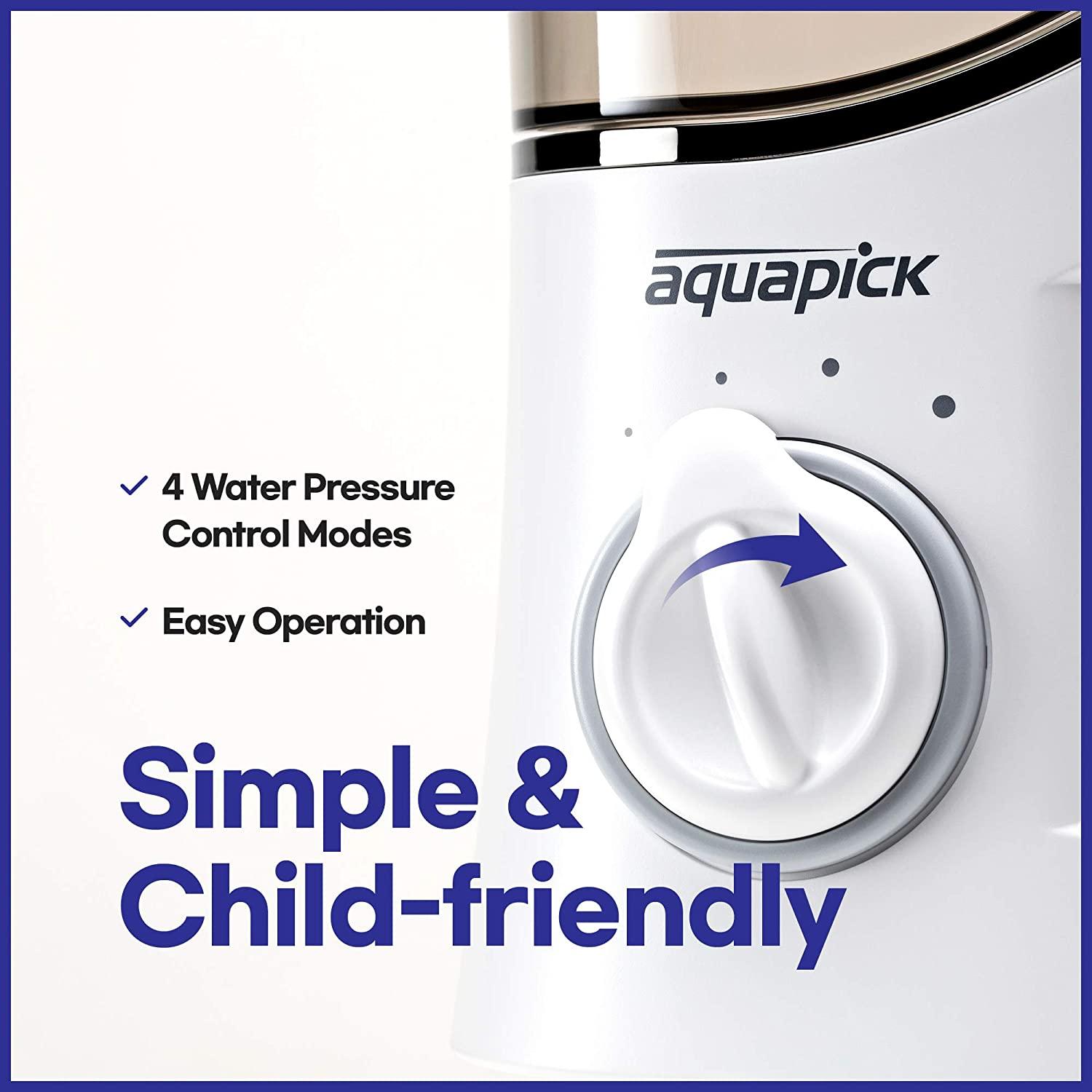 Aquapick AQ-350 Water Flosser & Oral Irrigator | 600ml Large Water Tank ...