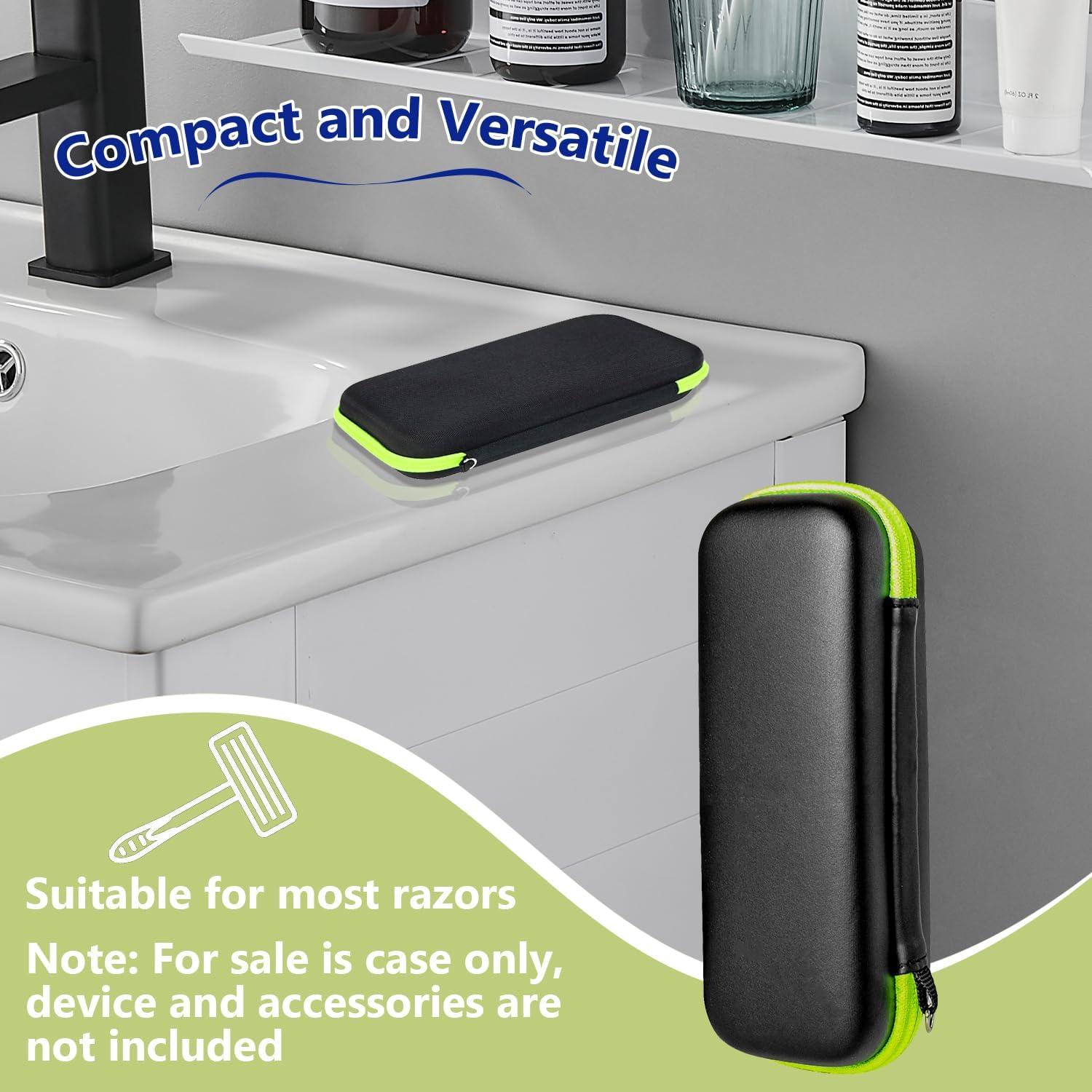 Hard Shell Travel Case for Philips Norelco OneBlade & Braun Series ...