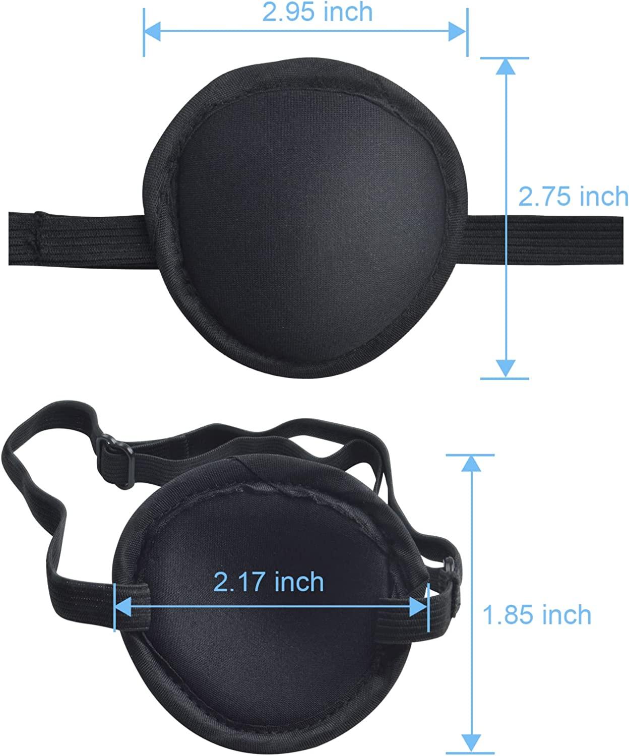 2 Pack Soft 3D Lazy Eye Patches for Adults and Kids - Adjustable Eye ...