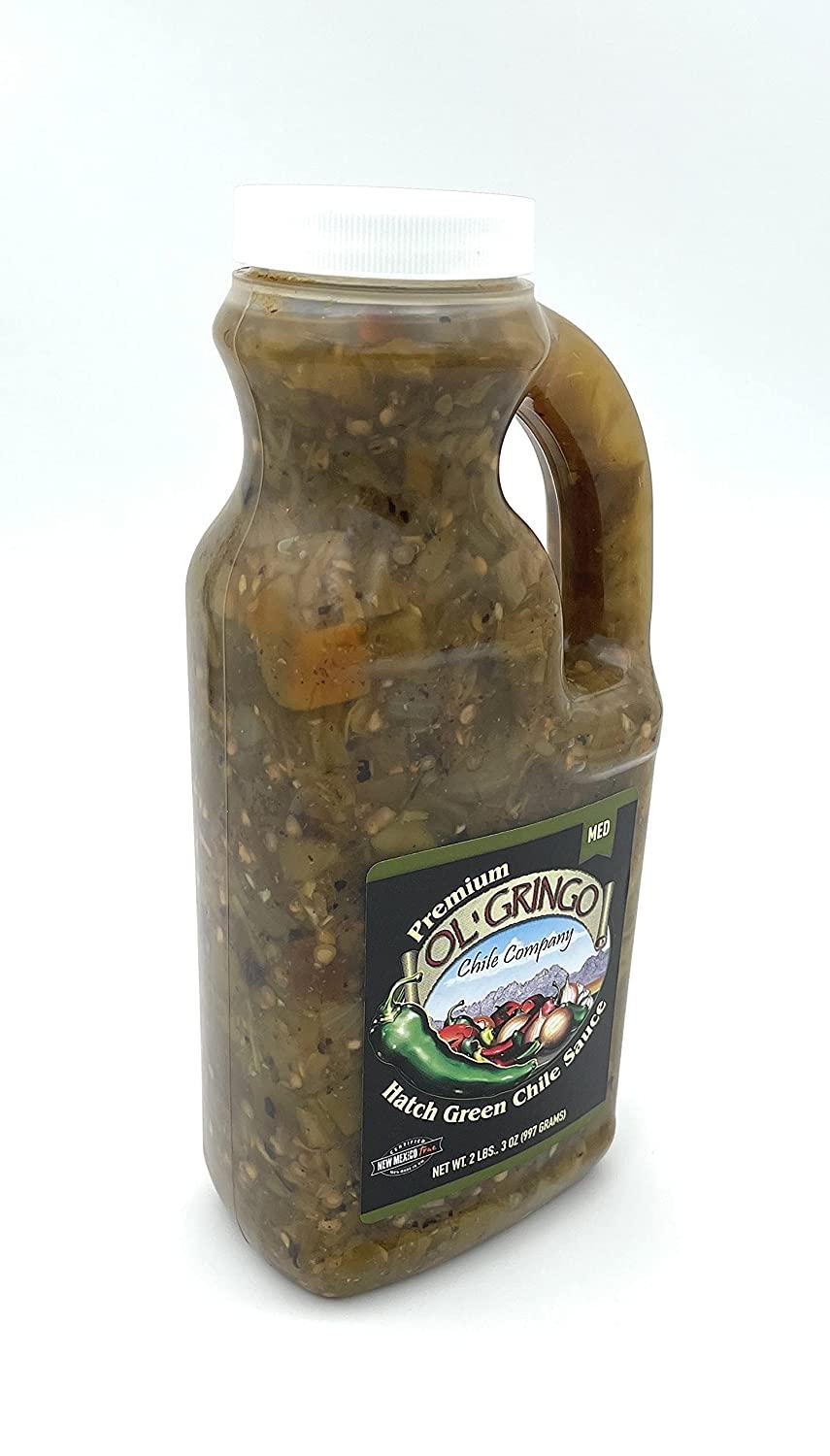 Ol' Gringo Chile Co. Premium Hatch Green Chile Sauce - Medium Heat ...