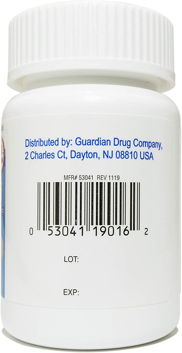 Guardian Mucus Relief 600mg Guaifenesin - 12 Hour Extended Release ...