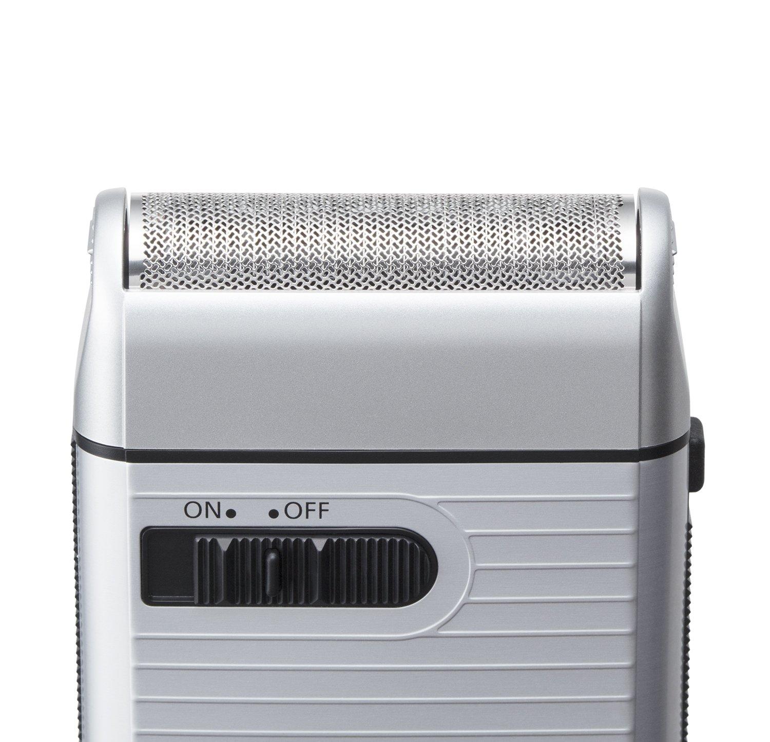 Panasonic Men's Travel Shaver ES-RS10-S Silver | AA Alkaline Battery ...