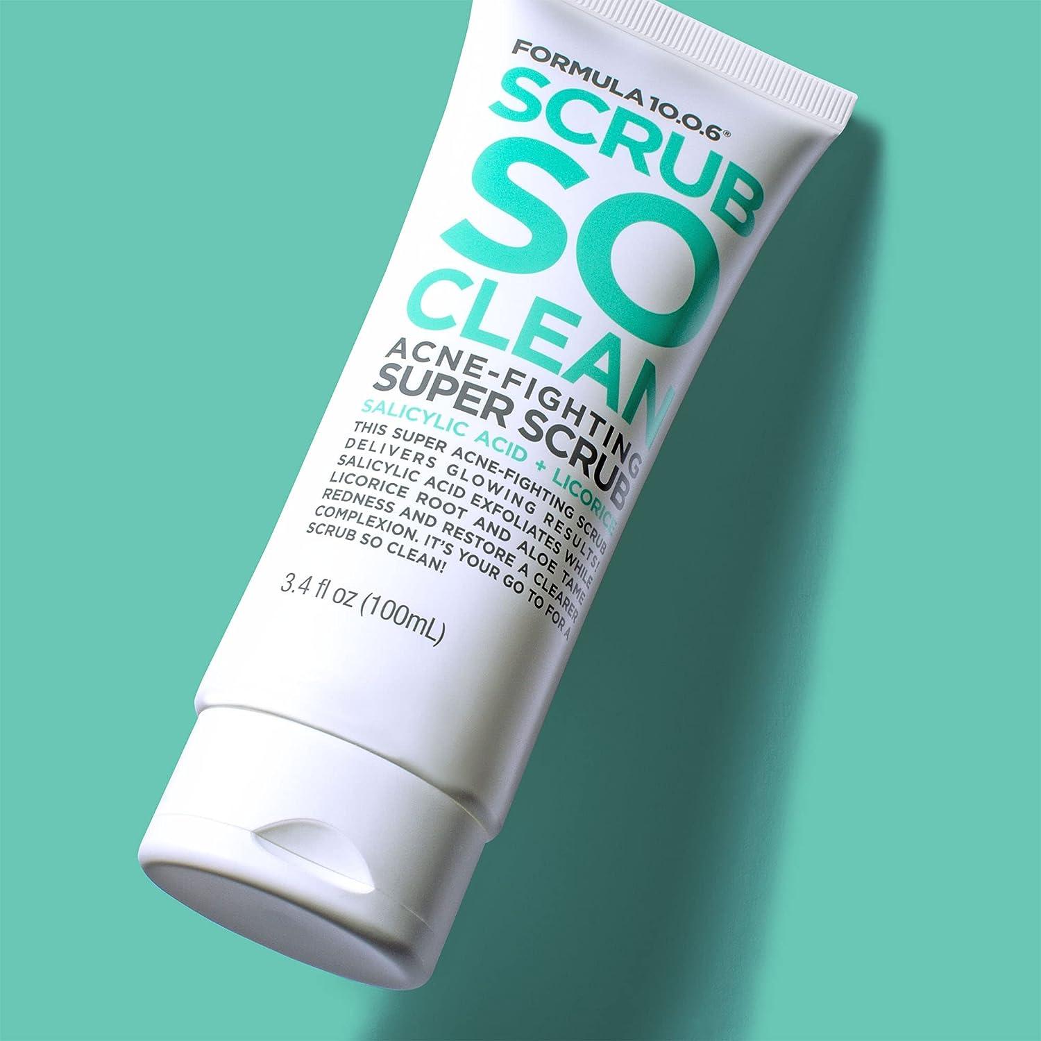 Formula 10.0.6 Scrub So Clean Acne-Fighting Super Scrub - 3.4 fl oz ...