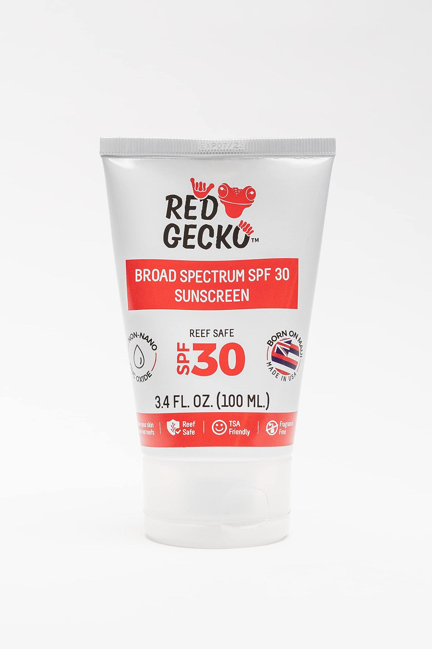 Red Gecko All Natural Sunscreen SPF 30 - Ultimate UV Protection | Buy ...