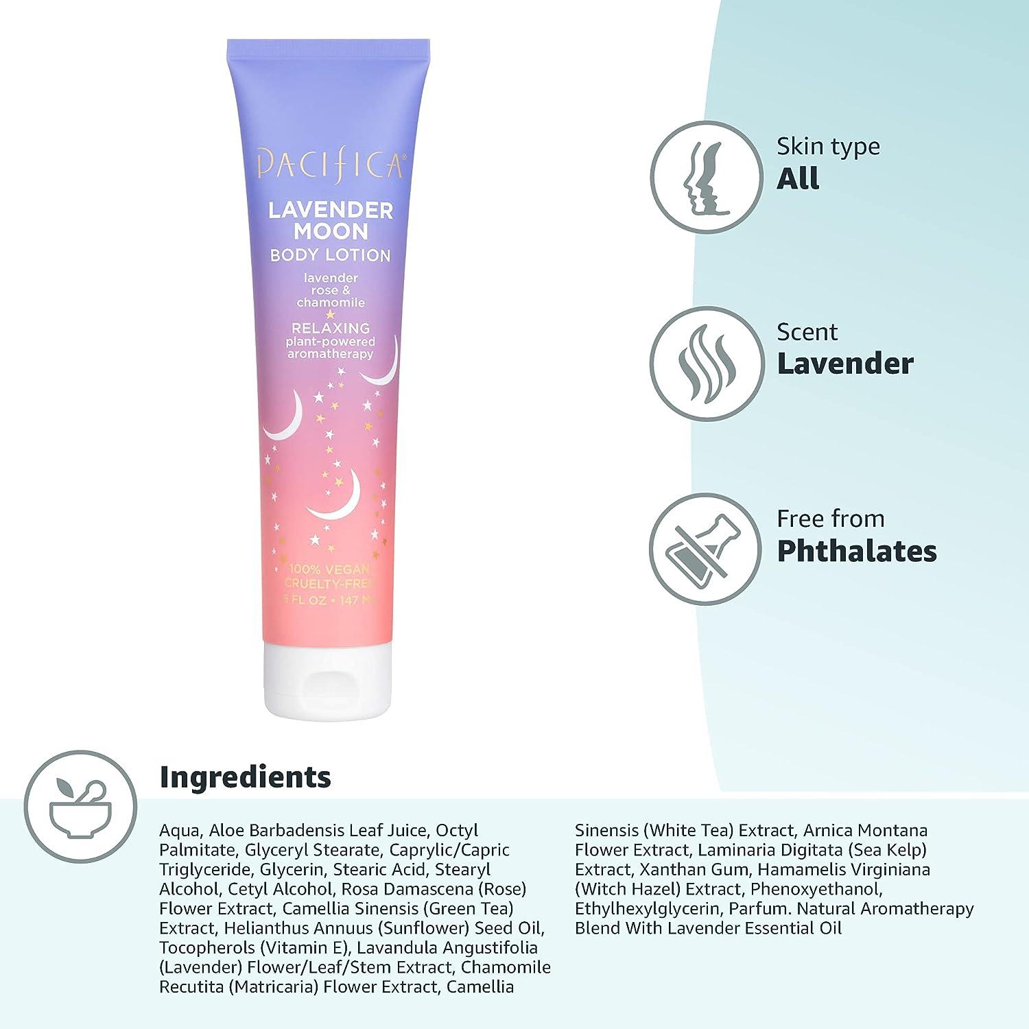Pacifica Lavender Moon Body Lotion 5 oz - Natural and Nourishing | Buy ...