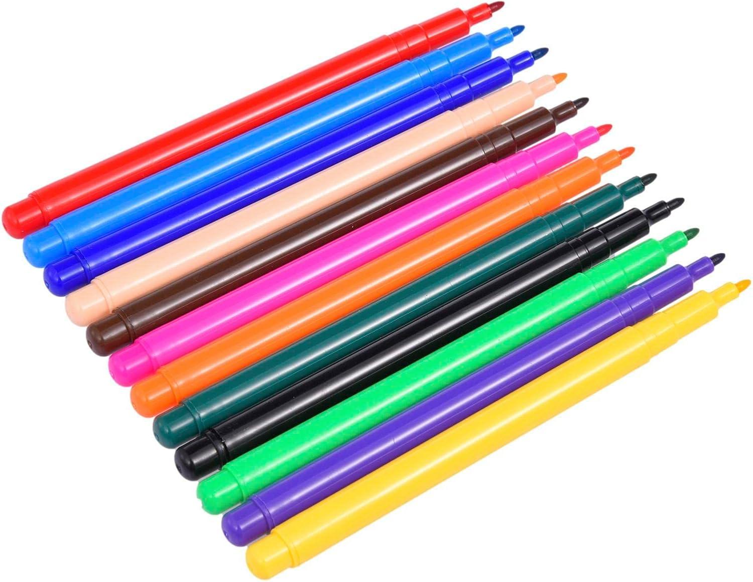 Edible Markers Edible Markers for Cookies Food Coloring Pens 12 Brush ...