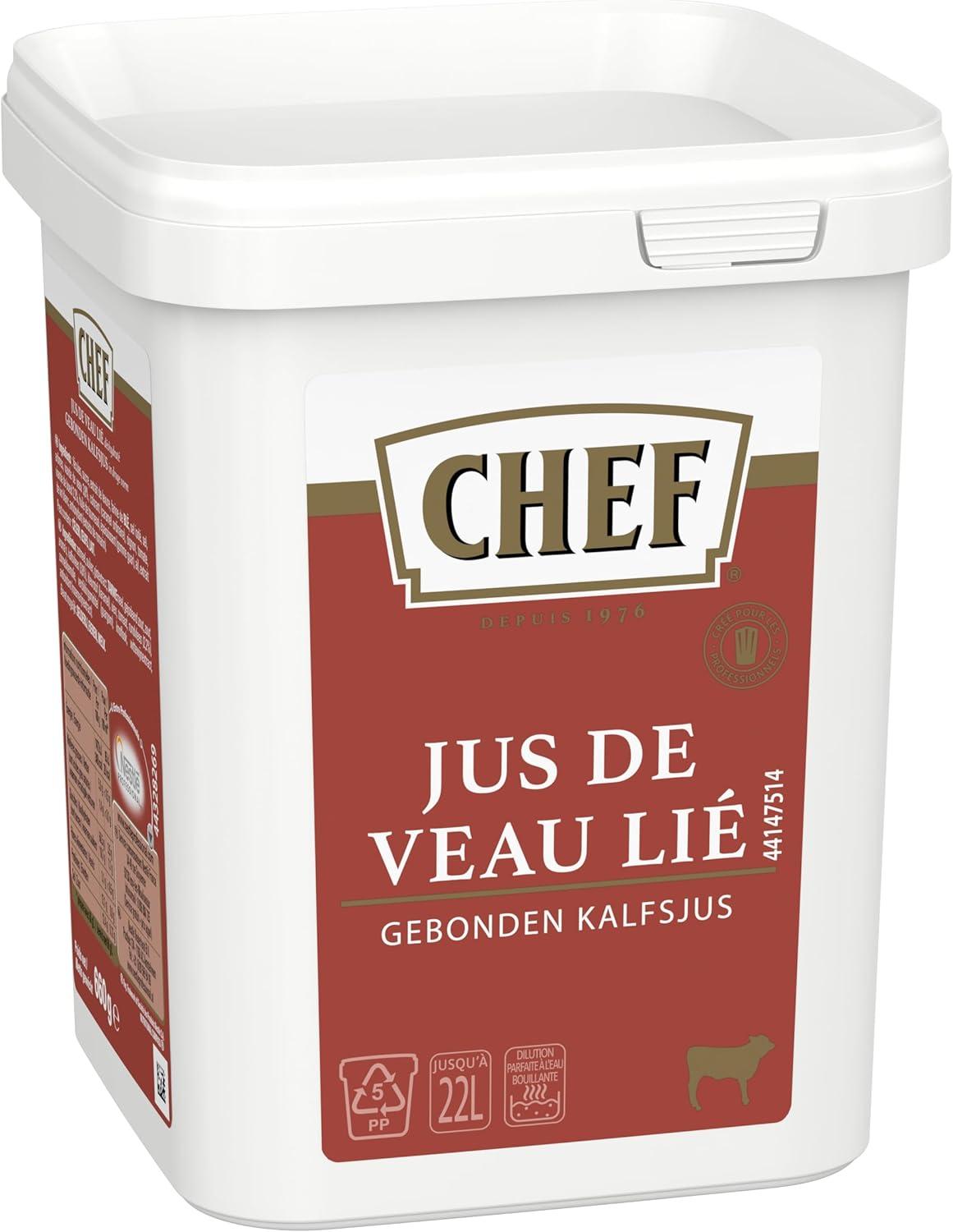 CHEF Bound Veal Juice - Dehydrated Juice - Culinary Aids Sauces Meat ...