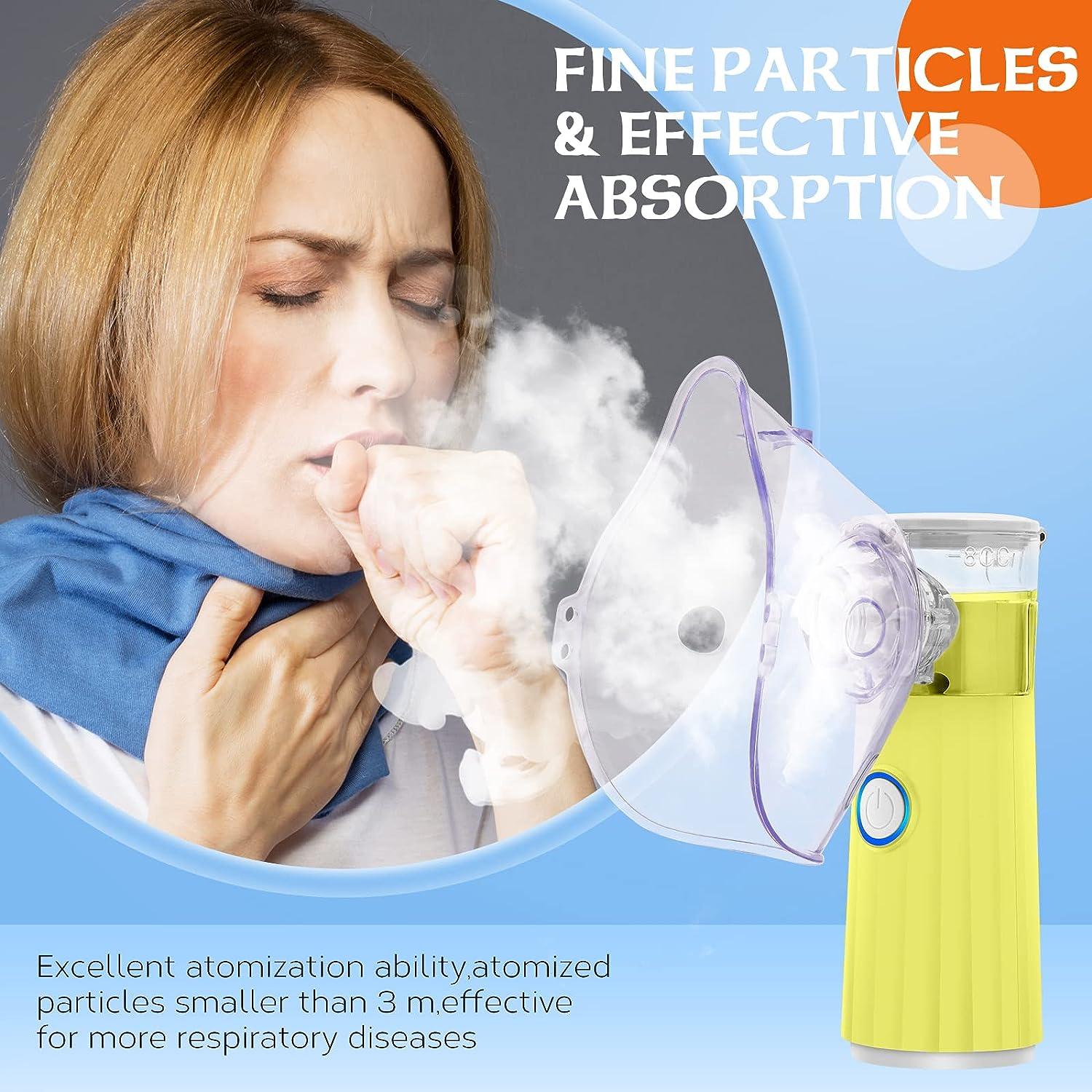 Portable Nebulizer Machine for Adults and Kids - Handheld Atomizer for ...