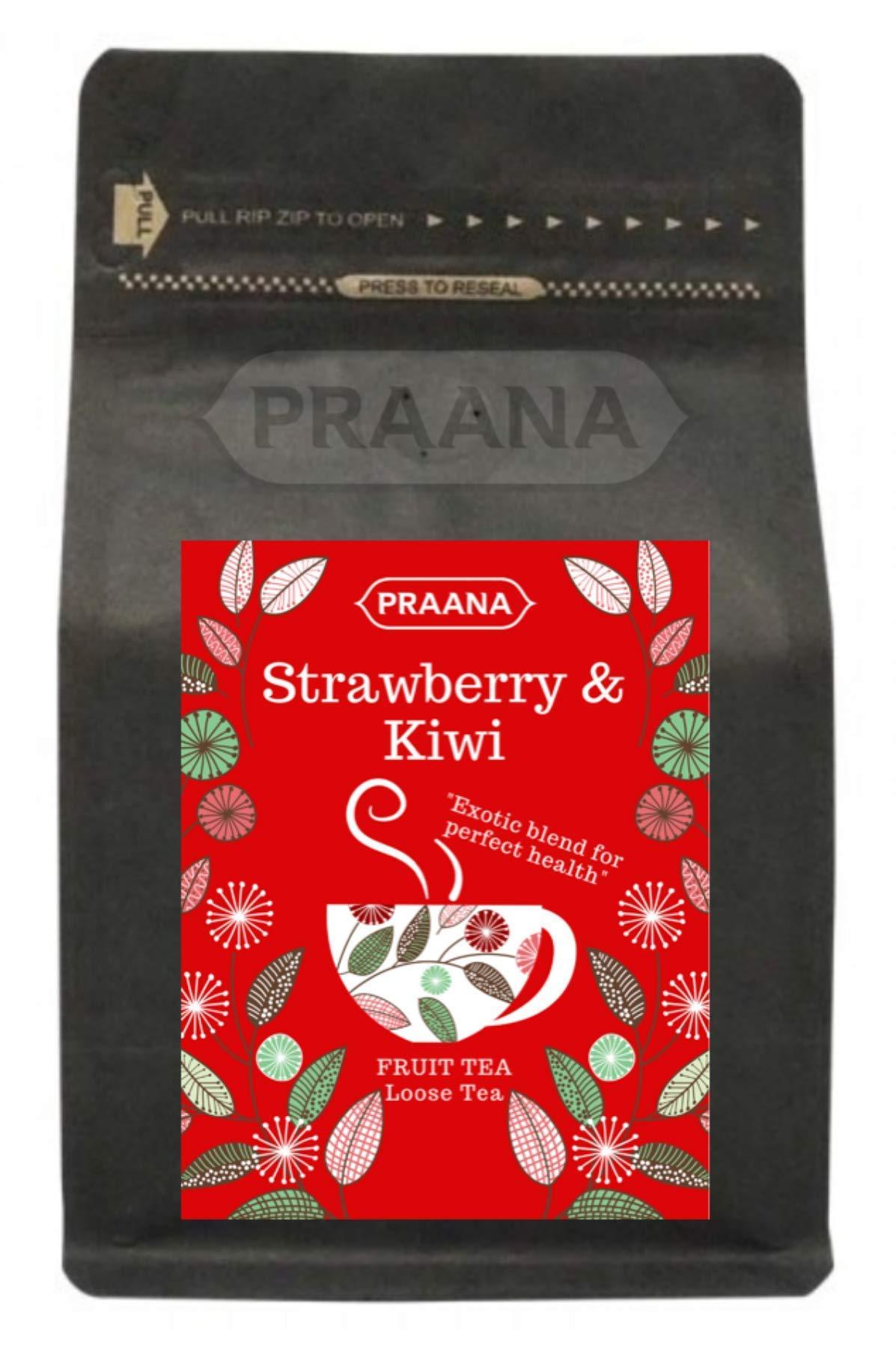 PRAANA TEA Strawberry and Kiwi Fruit Tea 100 g | Buy Now with Express ...