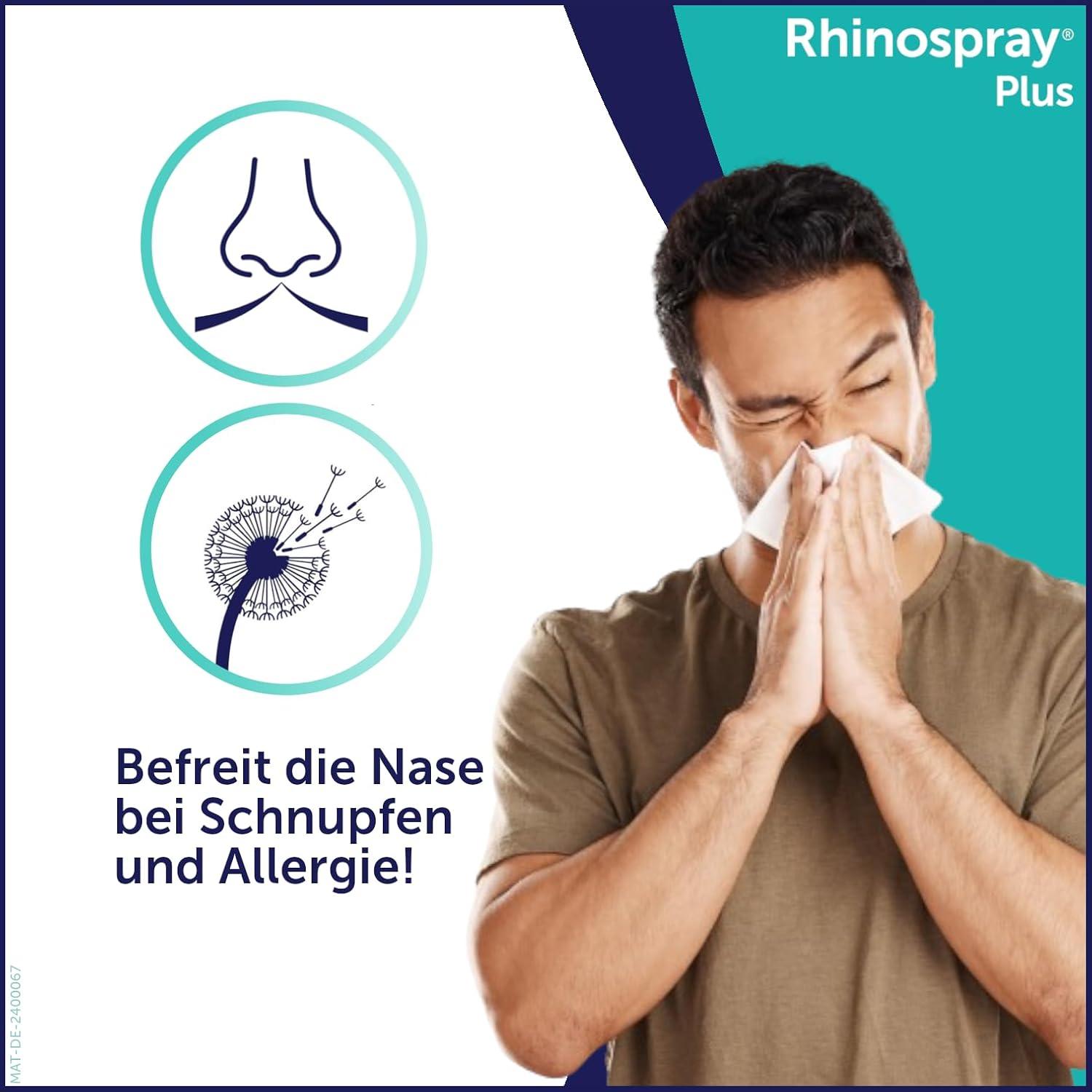 Rhinospray Plus - Effective Nasal Relief for Runny Nose & Sinus ...