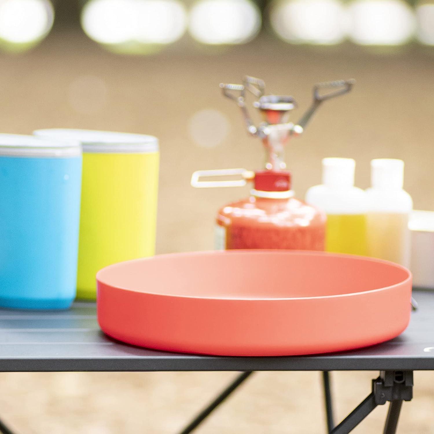 MSR Outdoor Cookware Small Red Deep Dish Plate - Lightweight & Durable ...