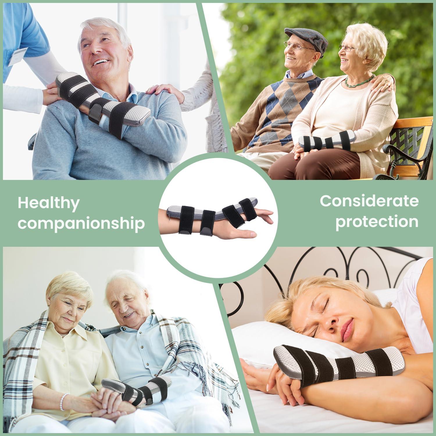 Radial Nerve Palsy Splint - Adjustable Wrist Drop Brace for Stroke ...