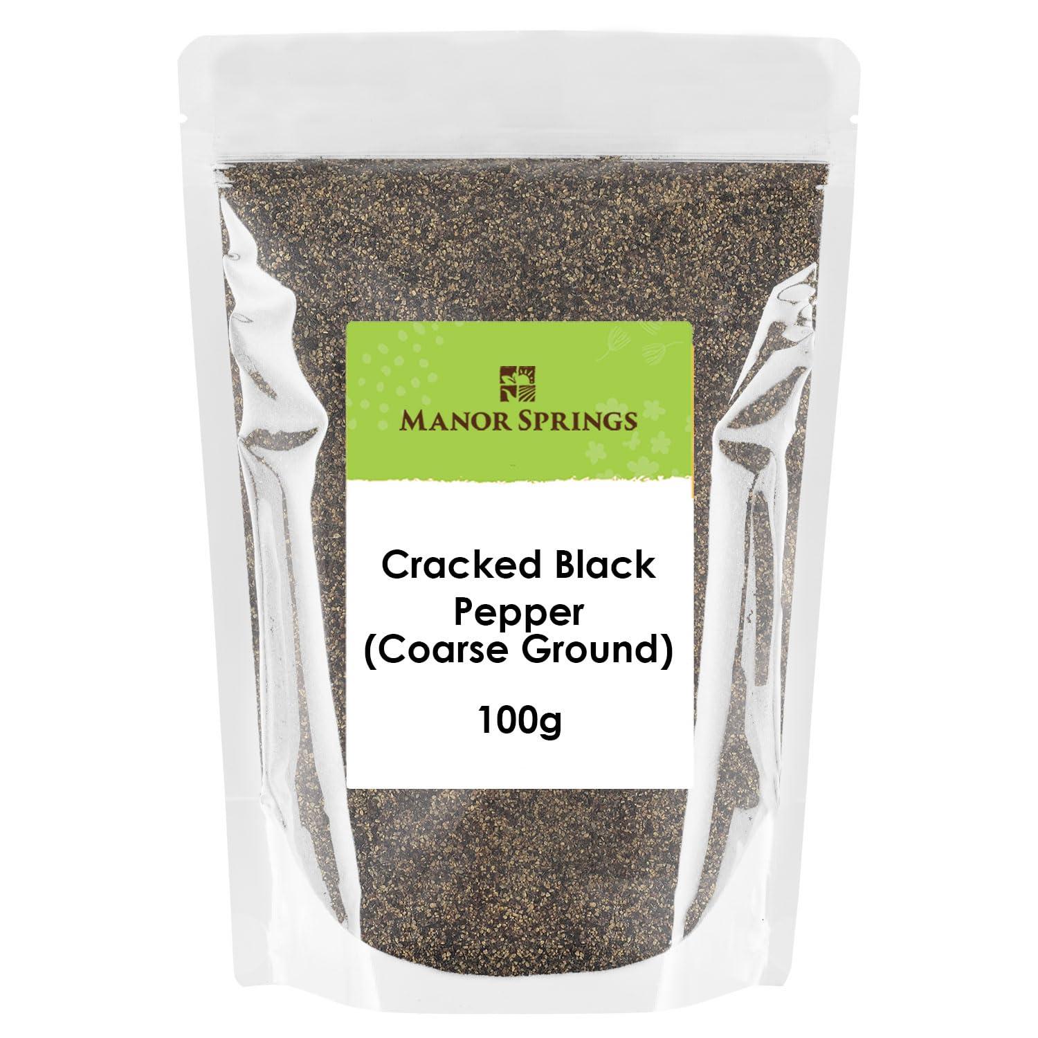 Cracked Black Pepper (Coarse Ground) 100g | Buy Now with Express ...