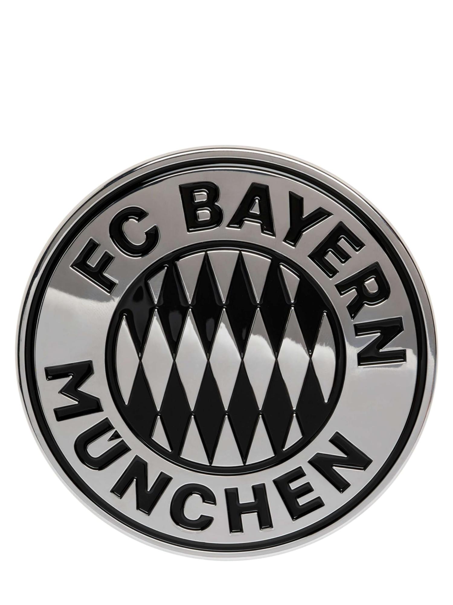FC Bayern Munich Chrome Logo 3D Sticker | Premium Fan Article for ...