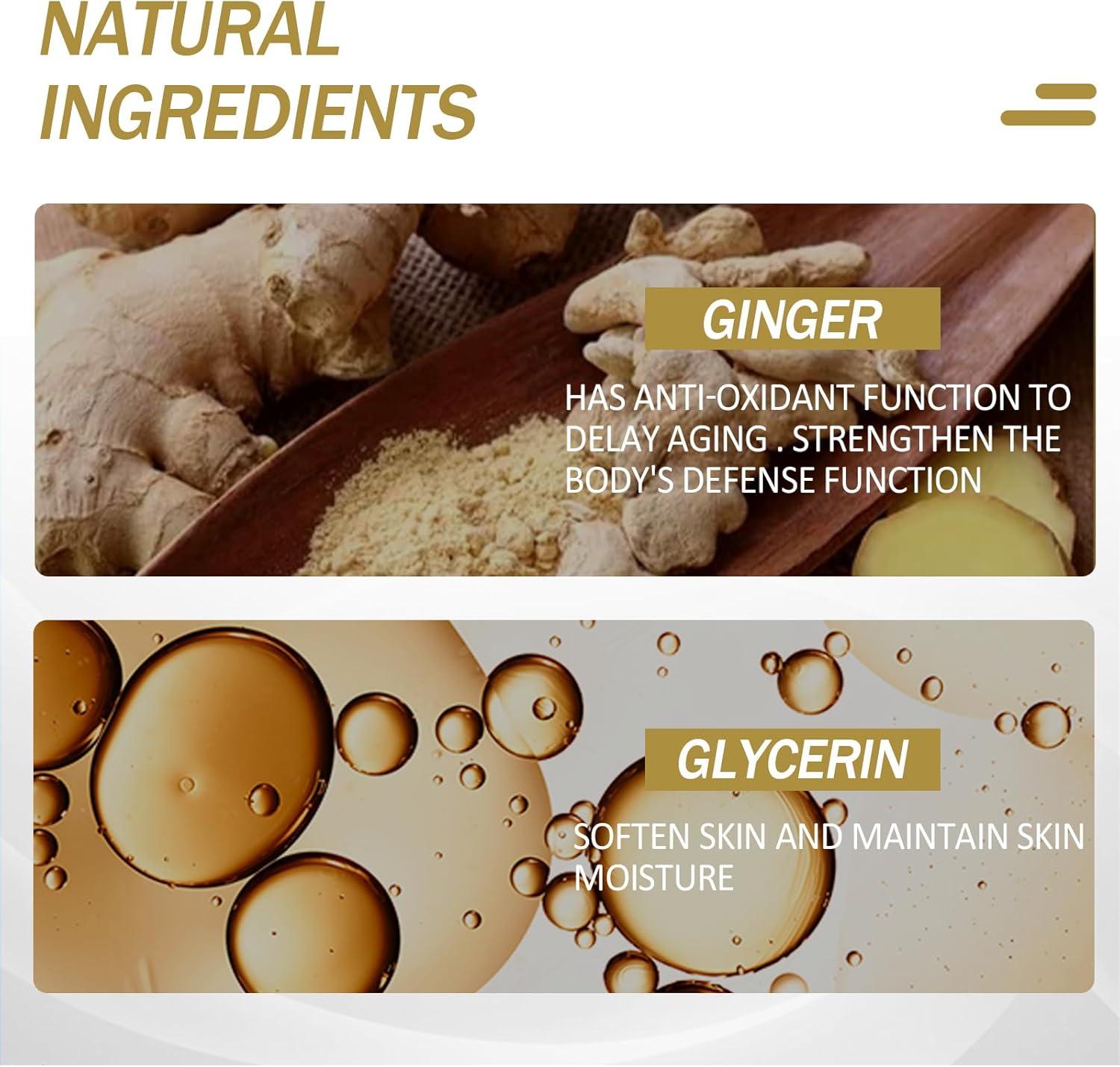 Lymphatic Drainage Ginger Oil for Weight Loss | Abdominal & Massage Oil ...