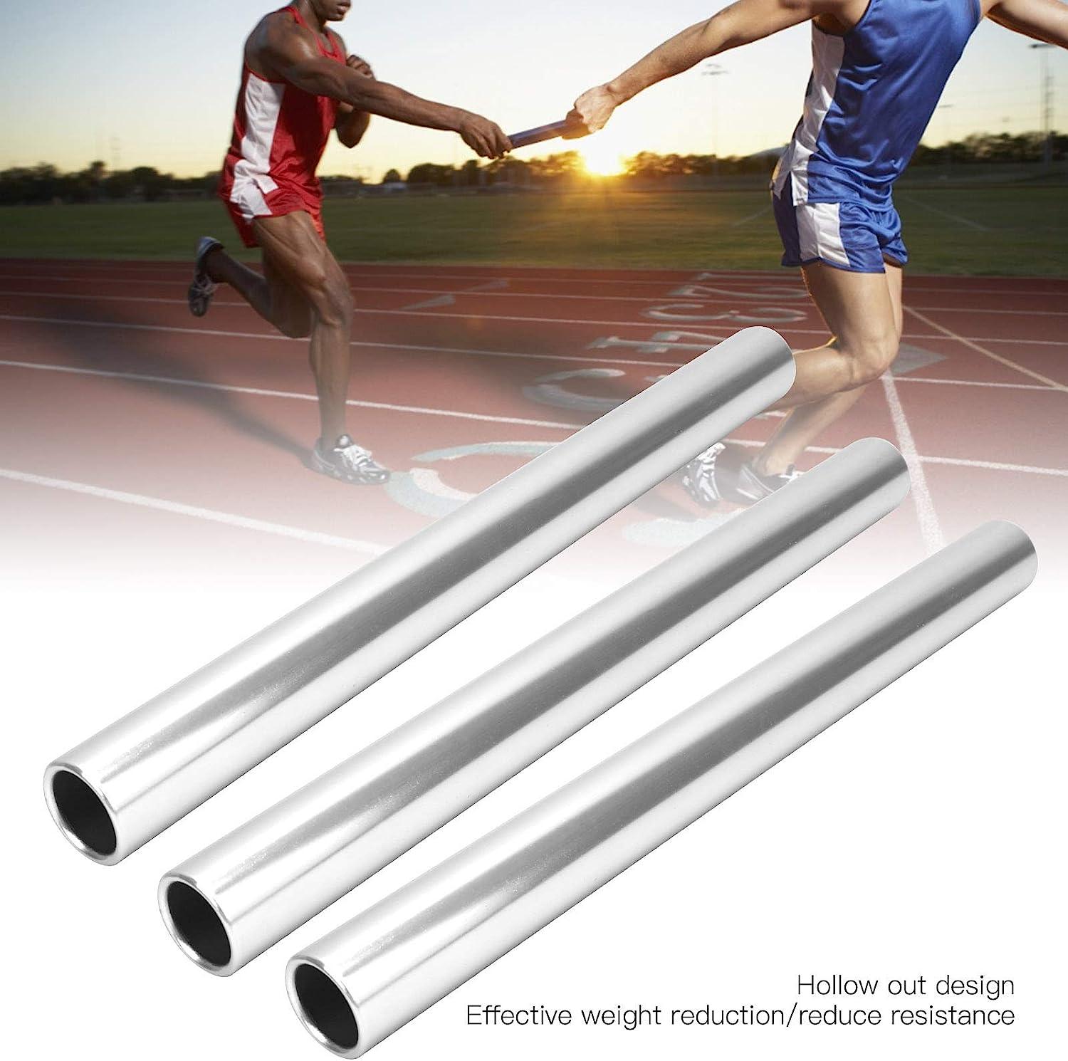 Keenso Relay Race Baton, 3 Pcs Aluminum Alloy Track and Field Relay ...