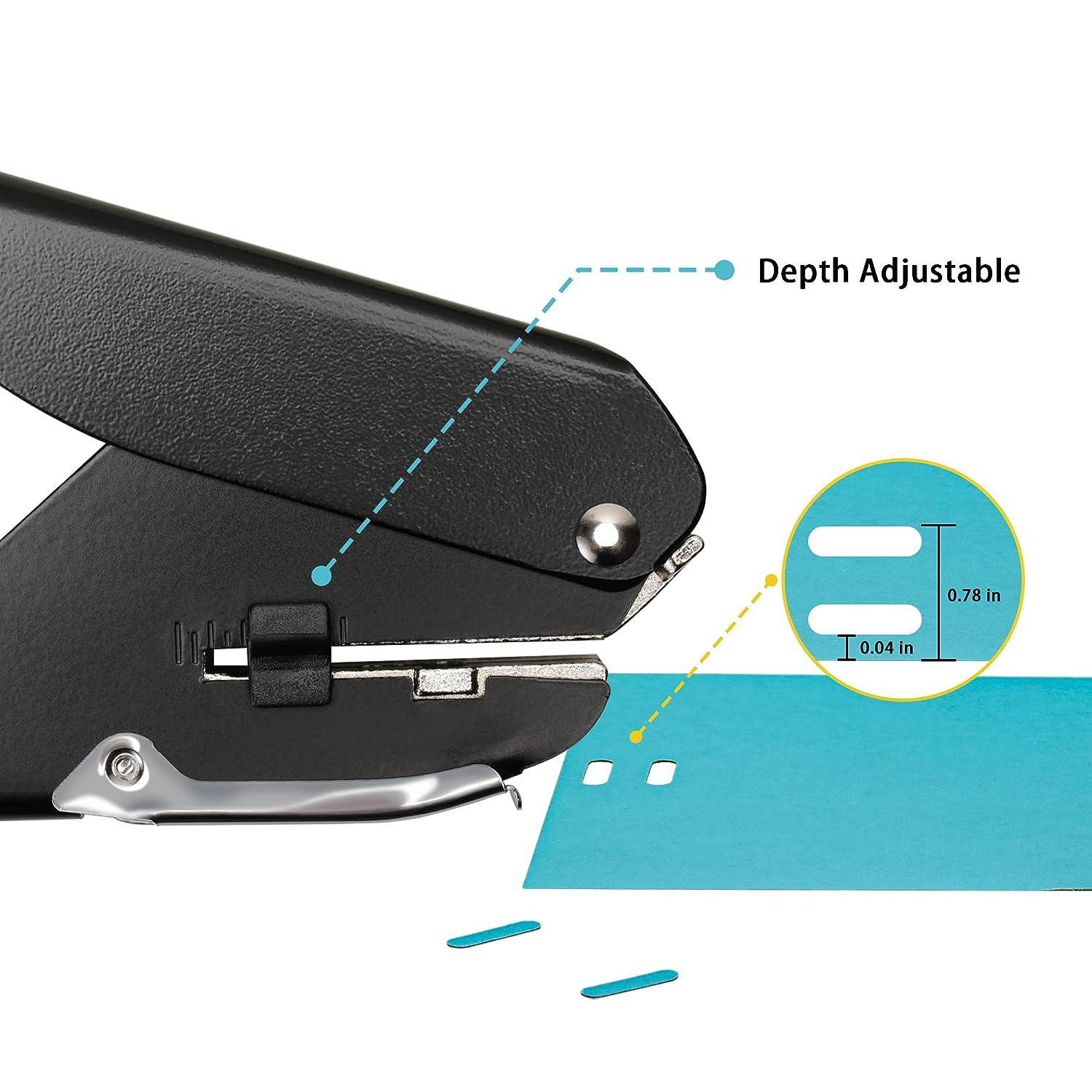 MyLifeUNIT Slot Puncher Badge Hole Punch for Id Card PVC Slot and Paper ...