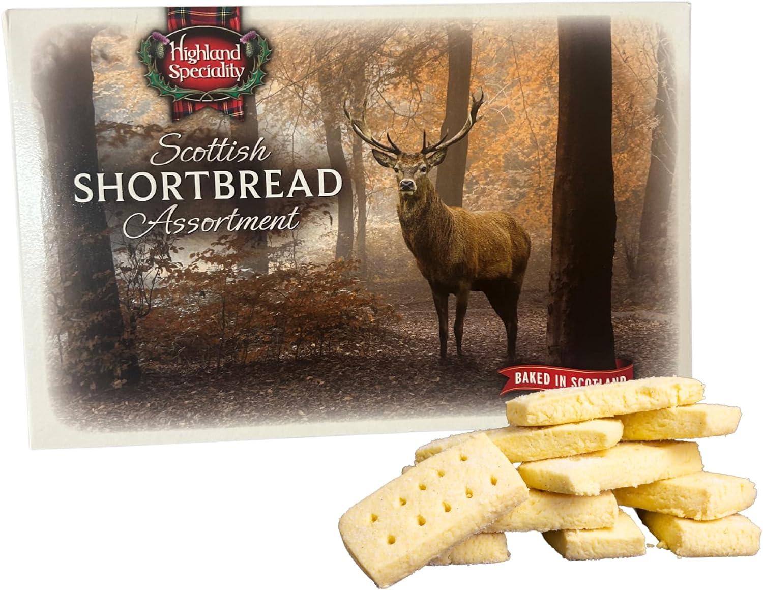 Highland Speciality Scottish Shortbread Assortment 200g - Luxury ...
