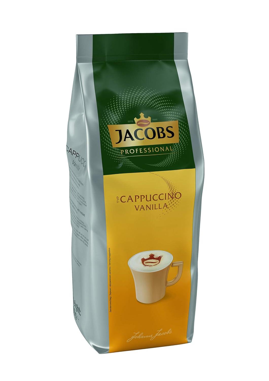 Buy Jacobs Professional Cappuccino Vanilla Instant Coffee 1kg - Premium ...