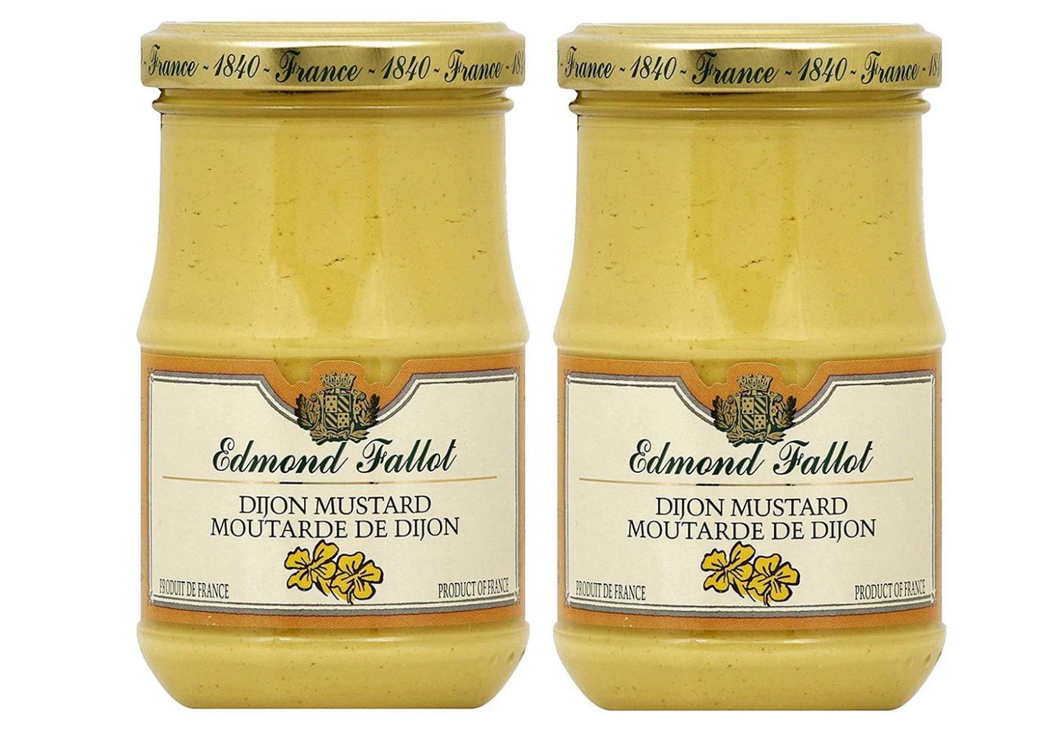 Edmond Fallot French Dijon Mustard 210g - 2 Pack | Authentic Flavors ...