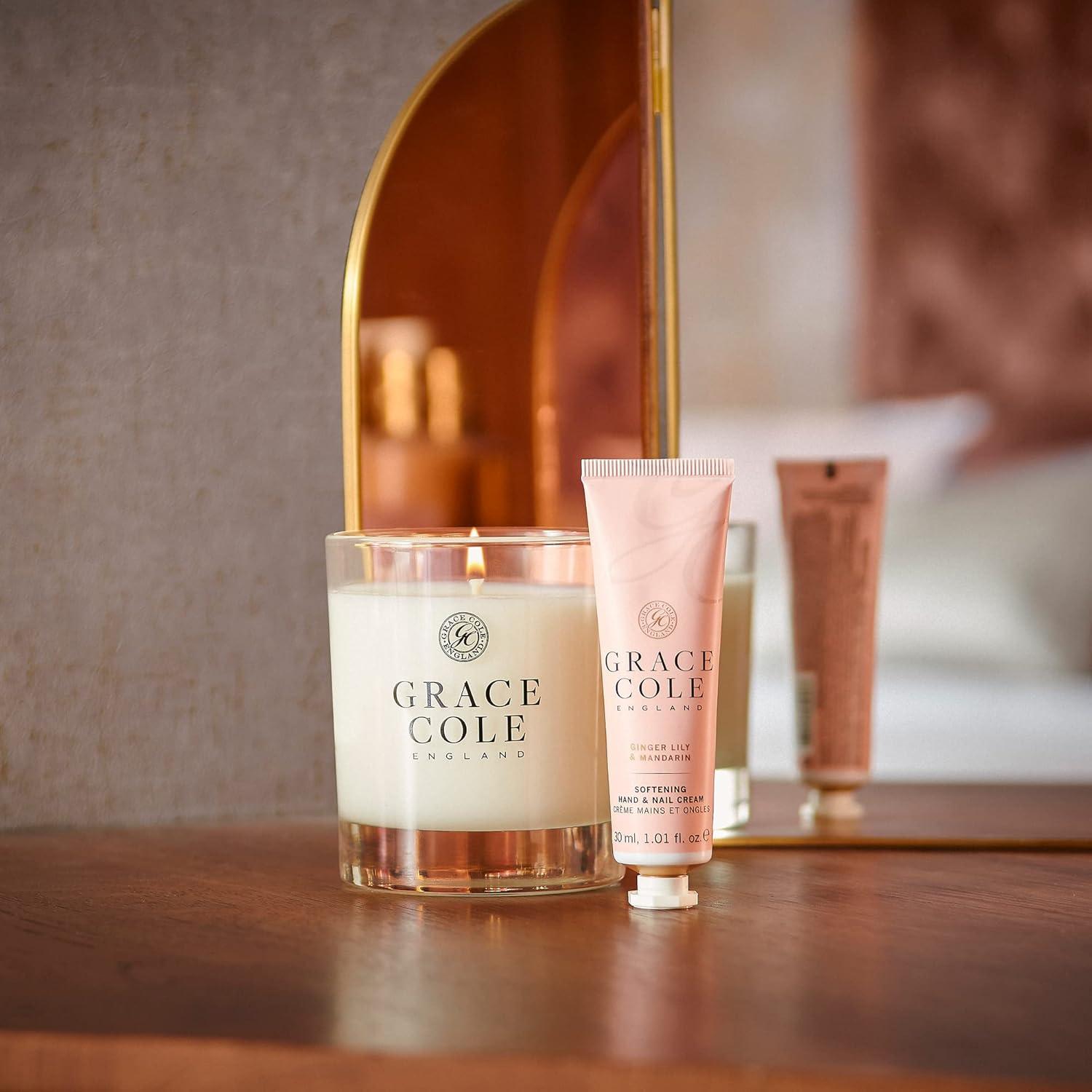 Grace Cole Ginger Lily & Mandarin Hand & Nail Cream - Travel Size 30ml ...