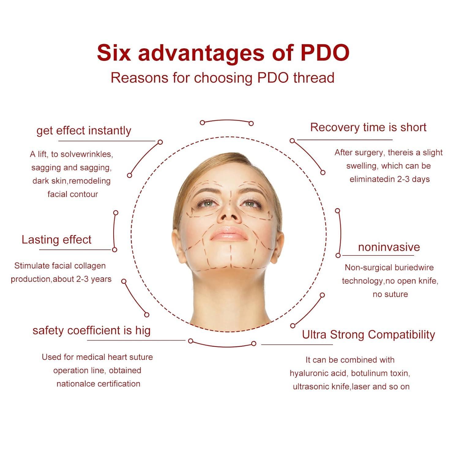 Minovd PDO Fishbone Threads - 18g 100mm W-Type Barbecue Threads 20 ...