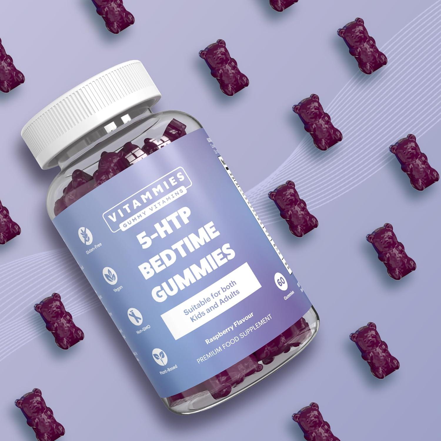 Vitammies 5HTP Sleep Gummies 50mg | Vegan Night Time Support with ...