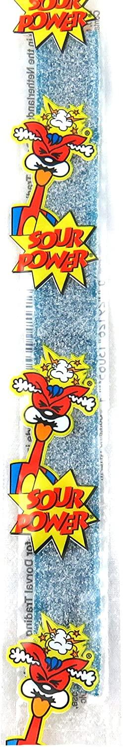 Sour Power Blue Raspberry Wrapped Belts - 150 Individually Wrapped ...